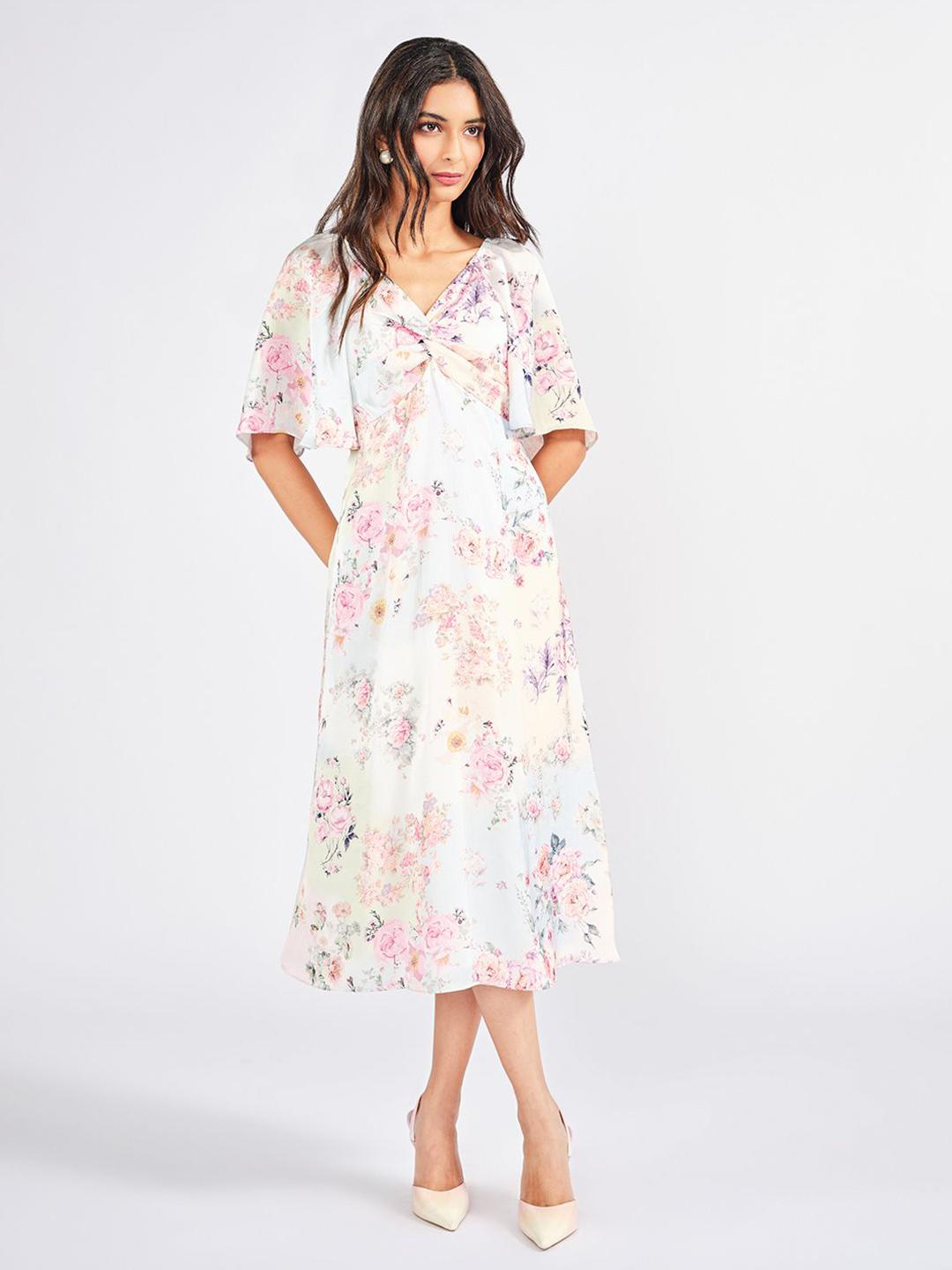 Buy AND Floral Print A Line Dress - Dresses for Women 36815132 | Myntra