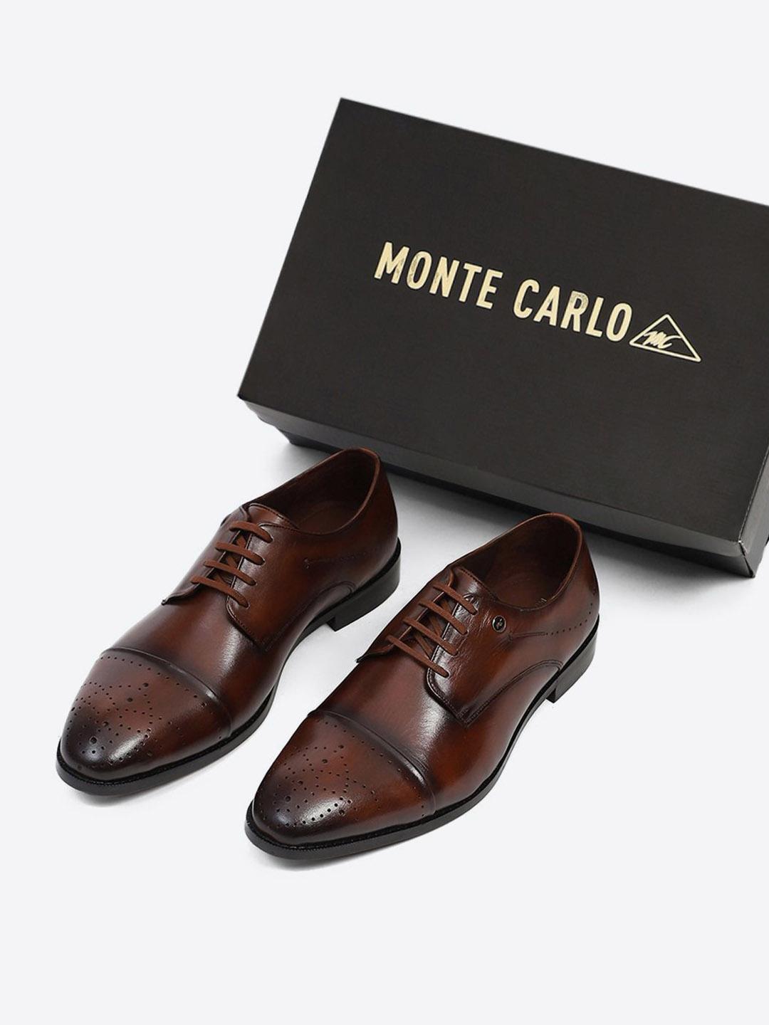 Buy Monte Carlo Leather Formal Derbys - Formal Shoes for Men 36814657 ...