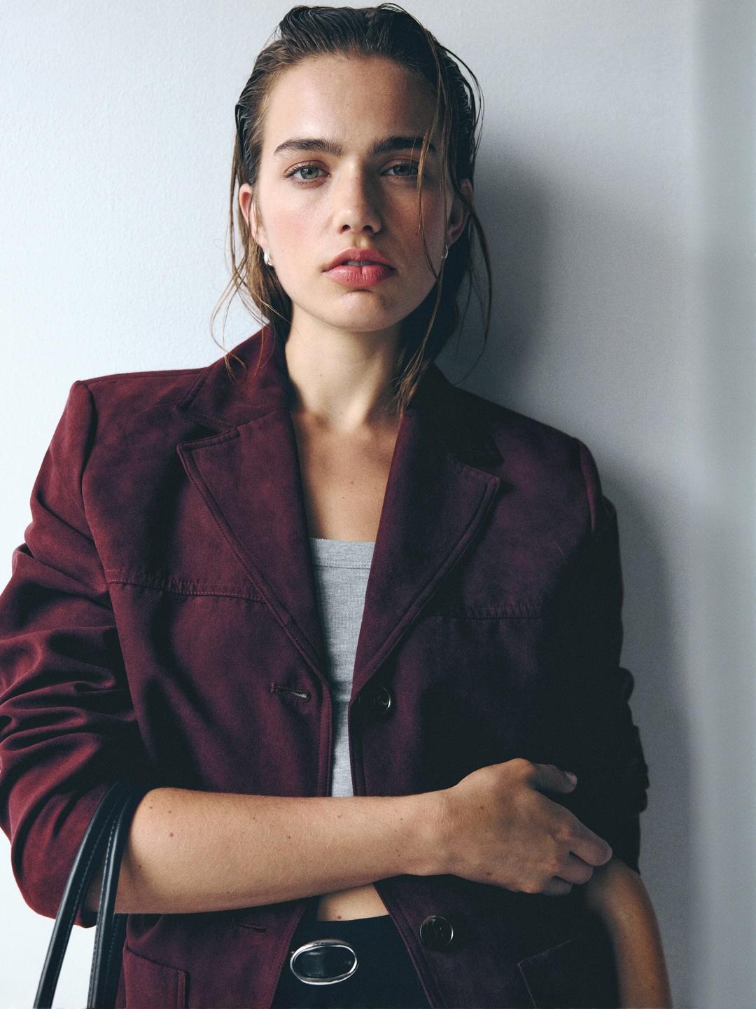 Buy H&M Napped Jacket - Blazers for Women 35737837 | Myntra