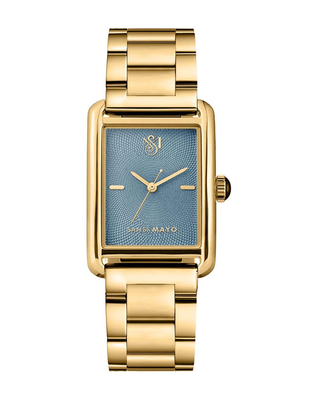 Buy SANSIMAYO Maria Women Dial & Stainless Steel Straps Analogue Watch ...