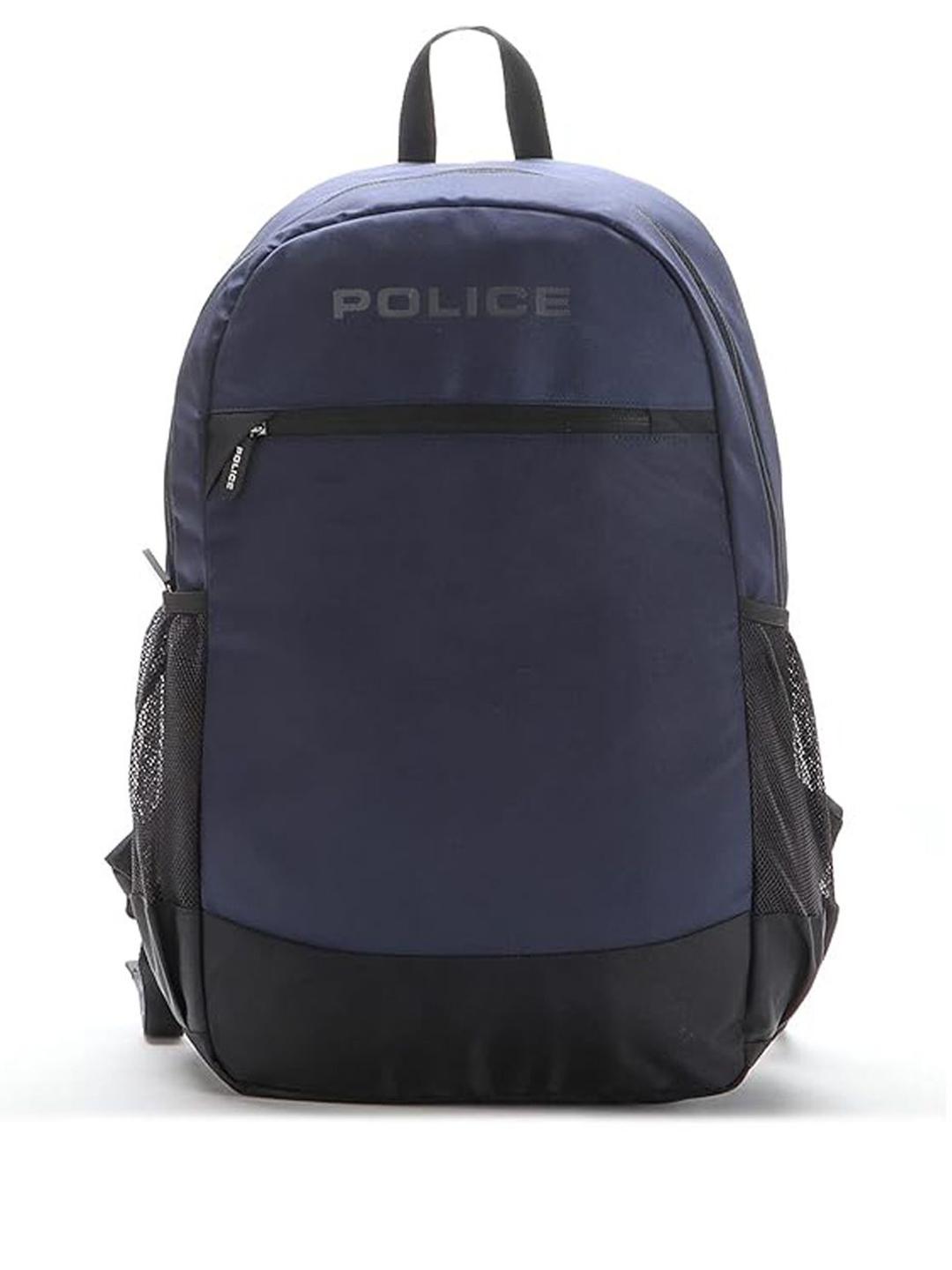 Buy Police Unisex Solid Ergonomic 24 To 30 Litres Backpack - Backpacks ...