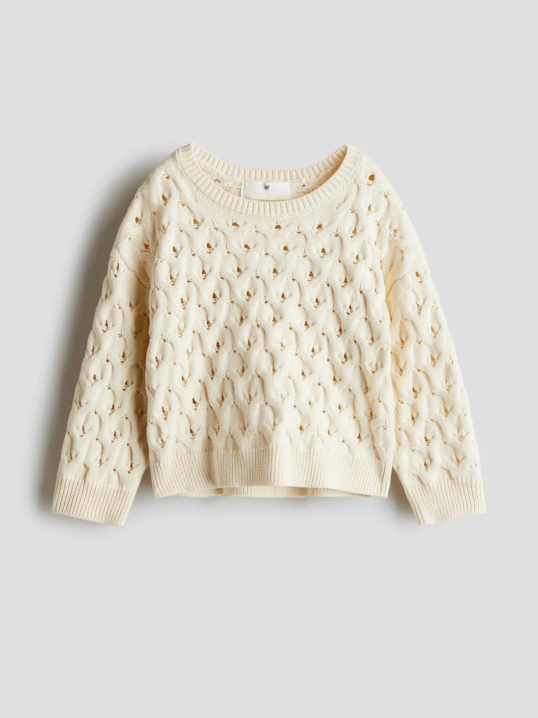 Buy H&M Hole Knit Jumper - Sweaters for Girls 31980081 | Myntra