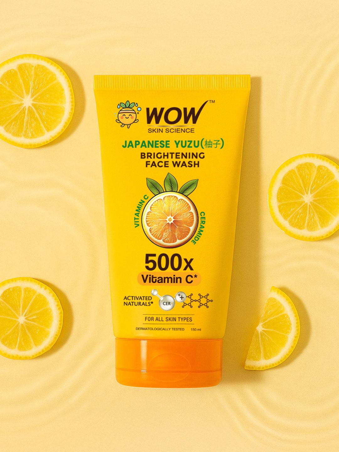 Buy WOW SKIN SCIENCE Brightening Face Wash With Vitamin C 150 Ml - Face ...