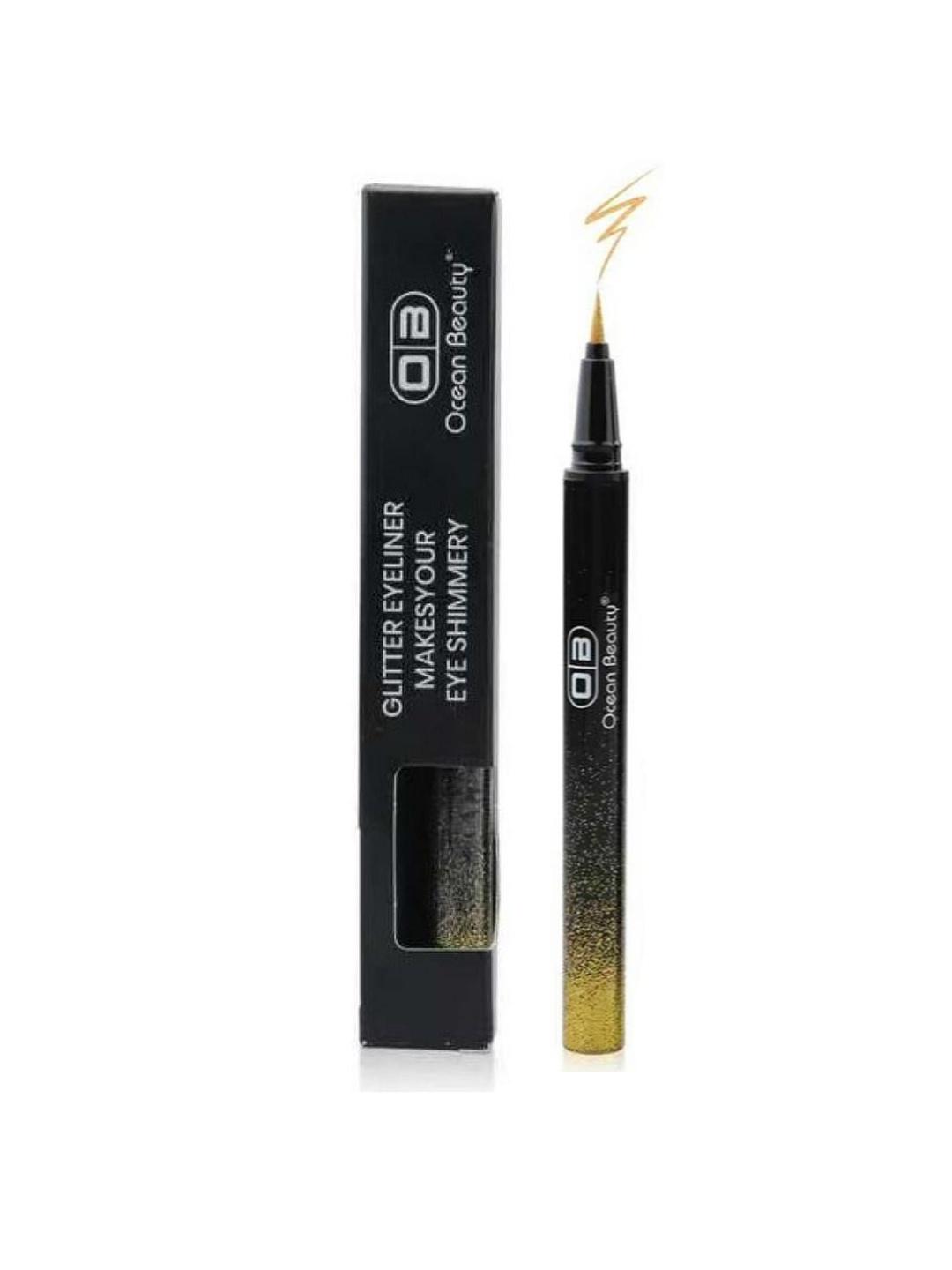 Buy OB Ocean Beauty Waterproof Long Lasting Glitter Eye Liner Sketch ...