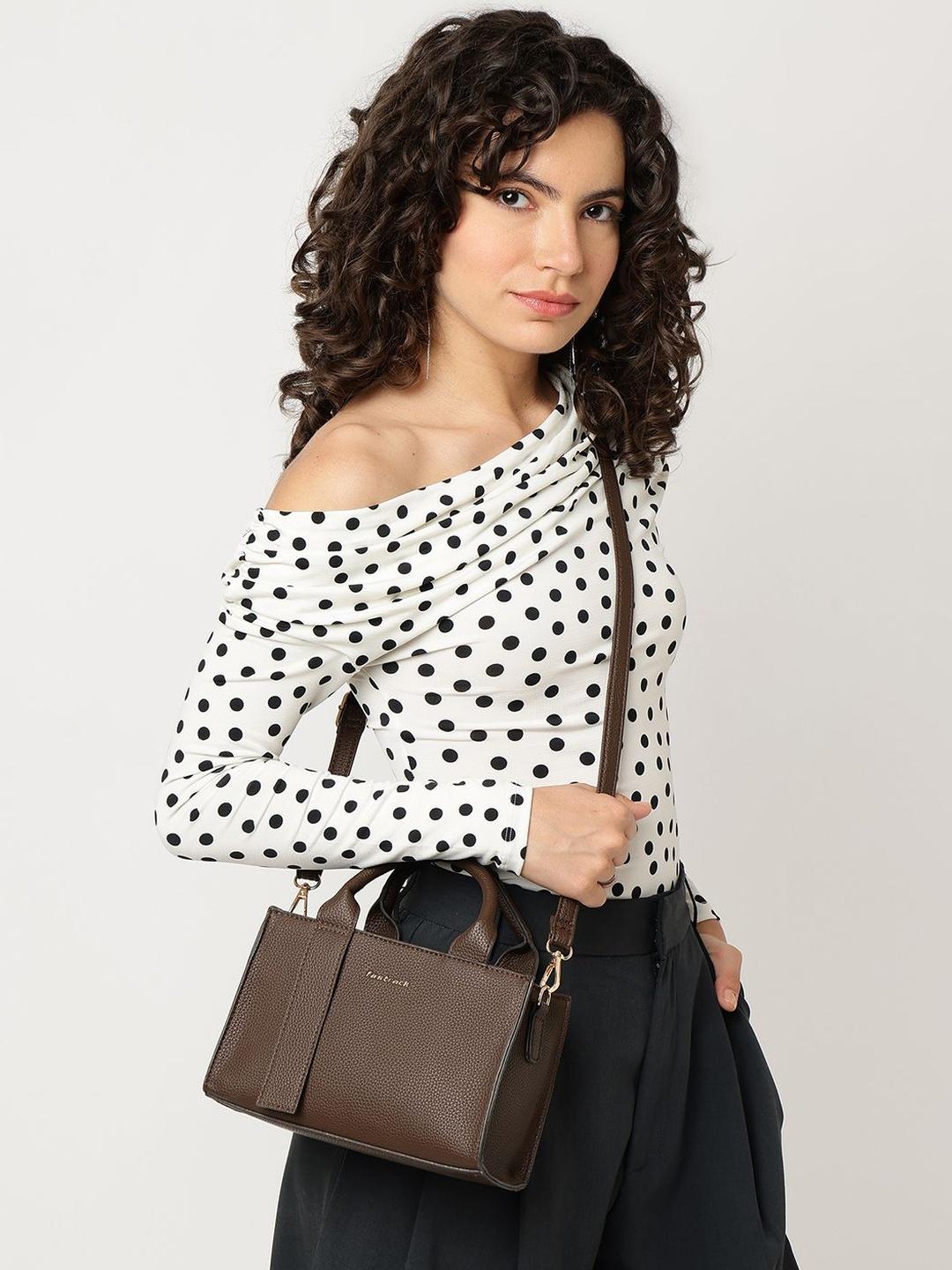 Buy Fastrack Chic Brown Satchel - Handbags for Women 41571395 | Myntra