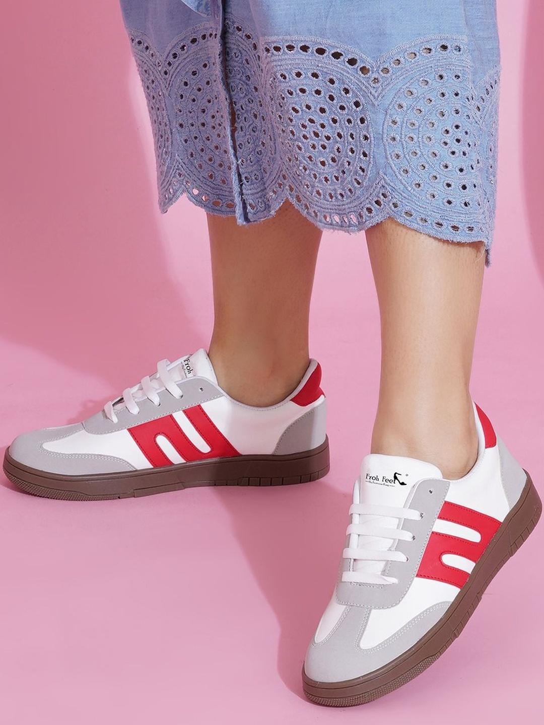 Buy Froh Feet Women Colourblocked Sneakers - Casual Shoes for Women ...