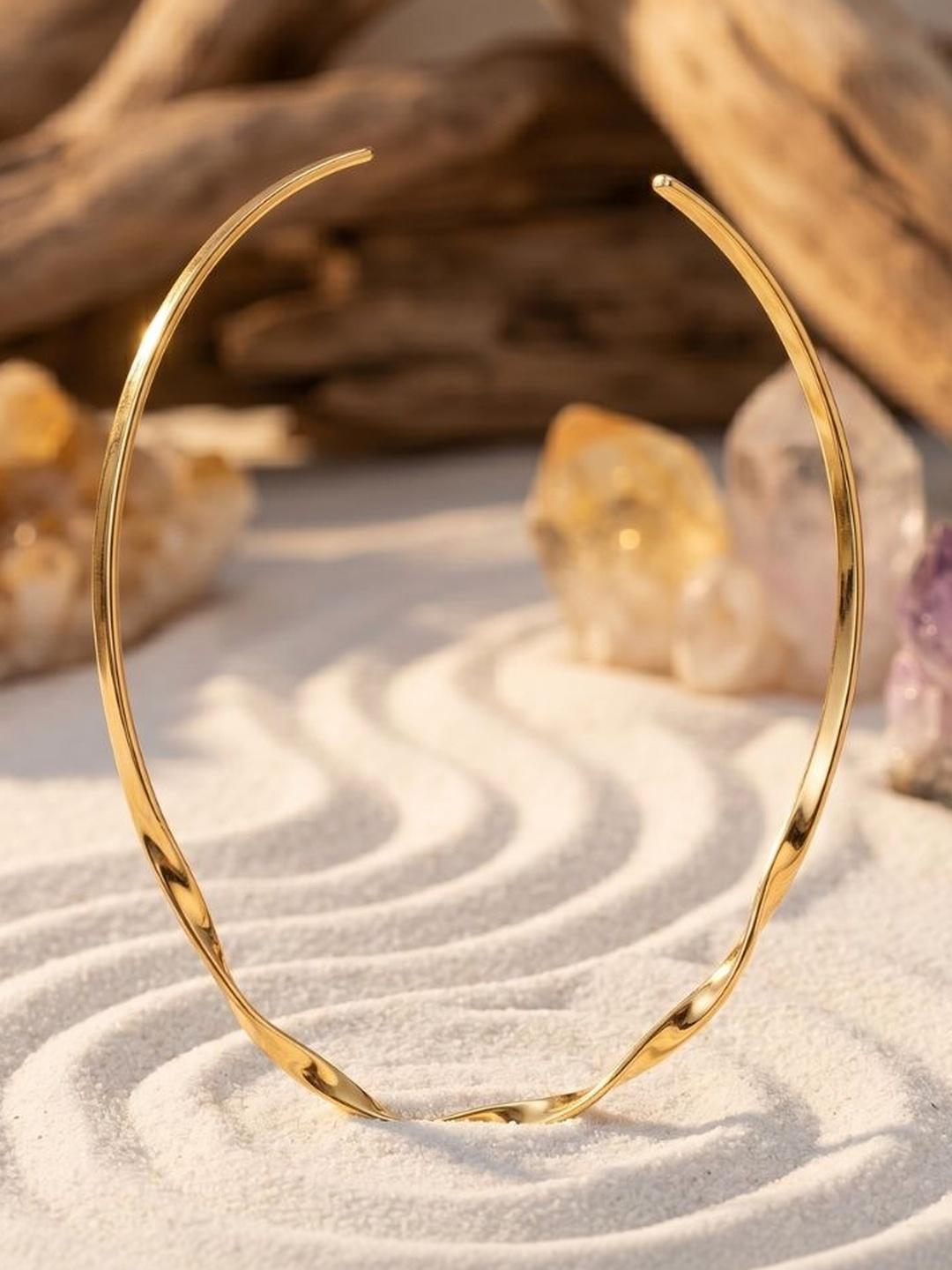 Buy Evteraa Gold Plated Choker Necklace - Necklace And Chains for Women ...