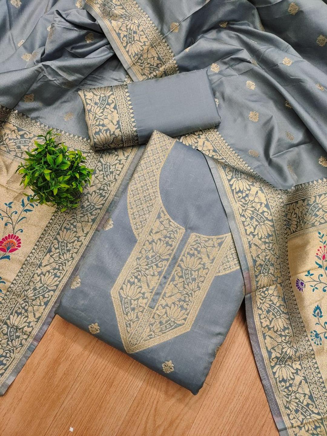 Buy Mitera Unstitched Dress Material - Dress Material for Women ...