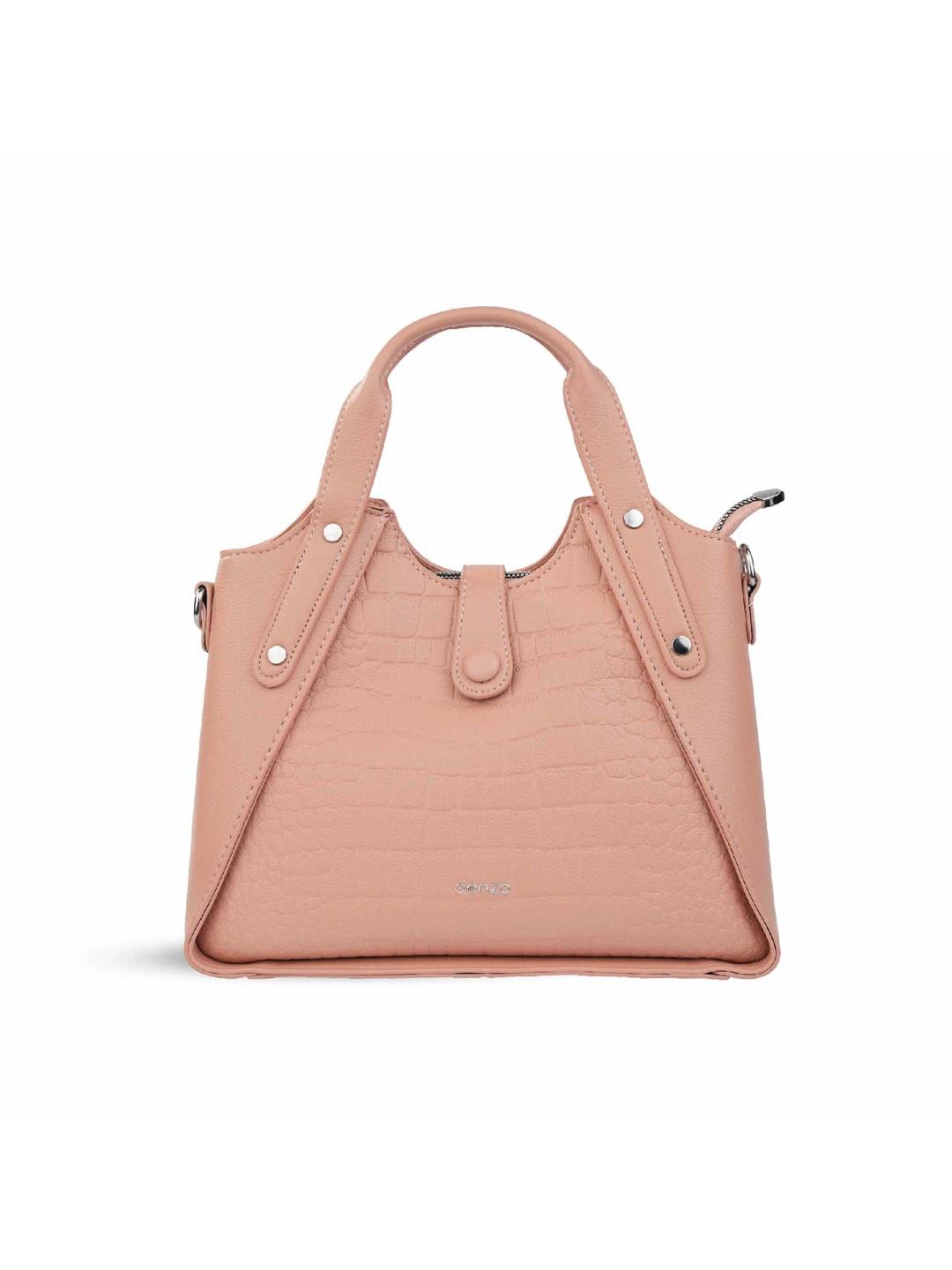 Buy Denzo Textured PU Structured Handheld Bag - Handbags for Women ...
