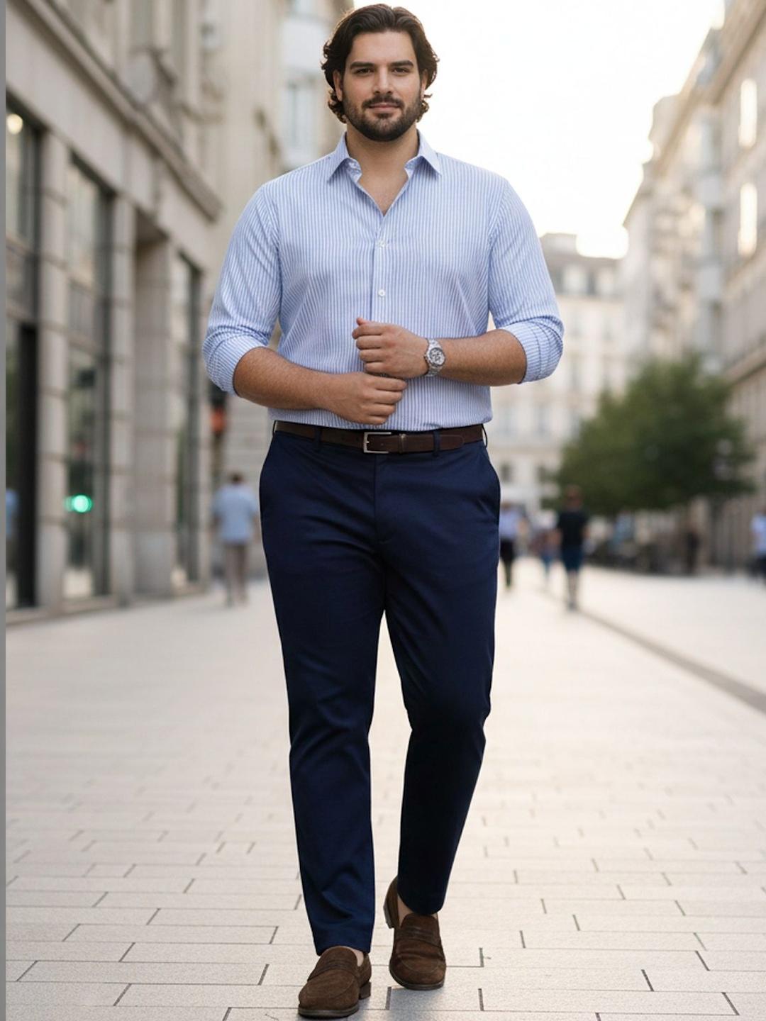 Buy Big Hello The Plus Life Men Trousers - Trousers for Men 41742227 ...