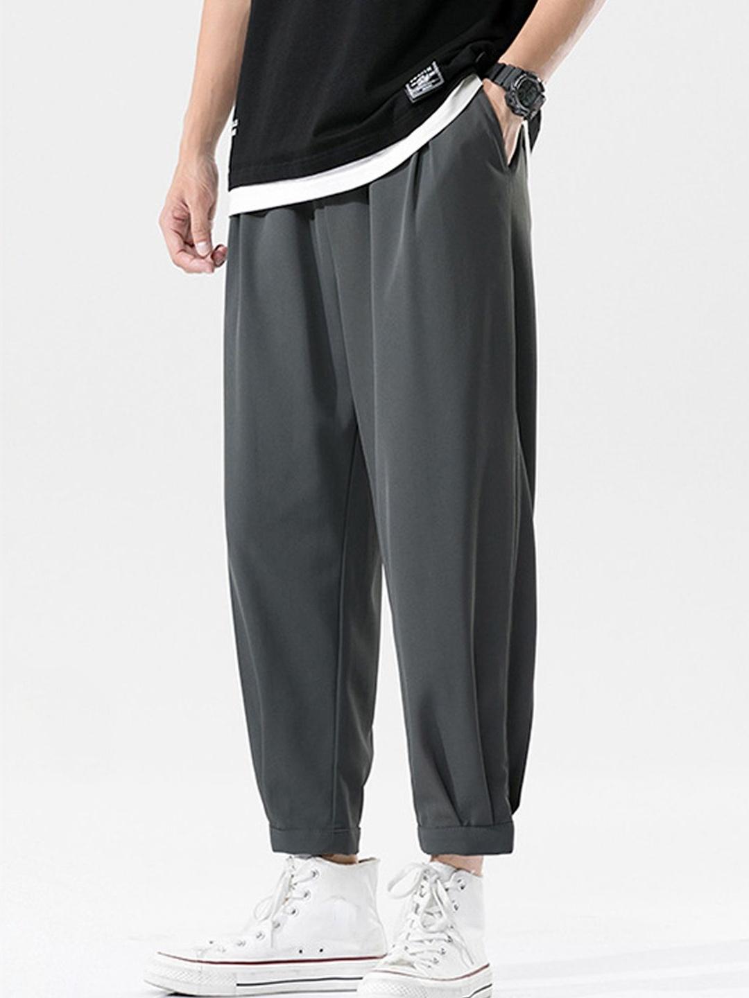 Buy Suo Men Easy Wash Trousers - Trousers for Men 41727124 | Myntra