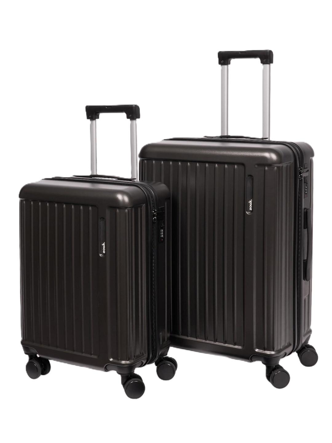 Buy ZOUK Set Of 2 Sahana Hard Sided Trolley Bag - Trolley Bag for Women ...