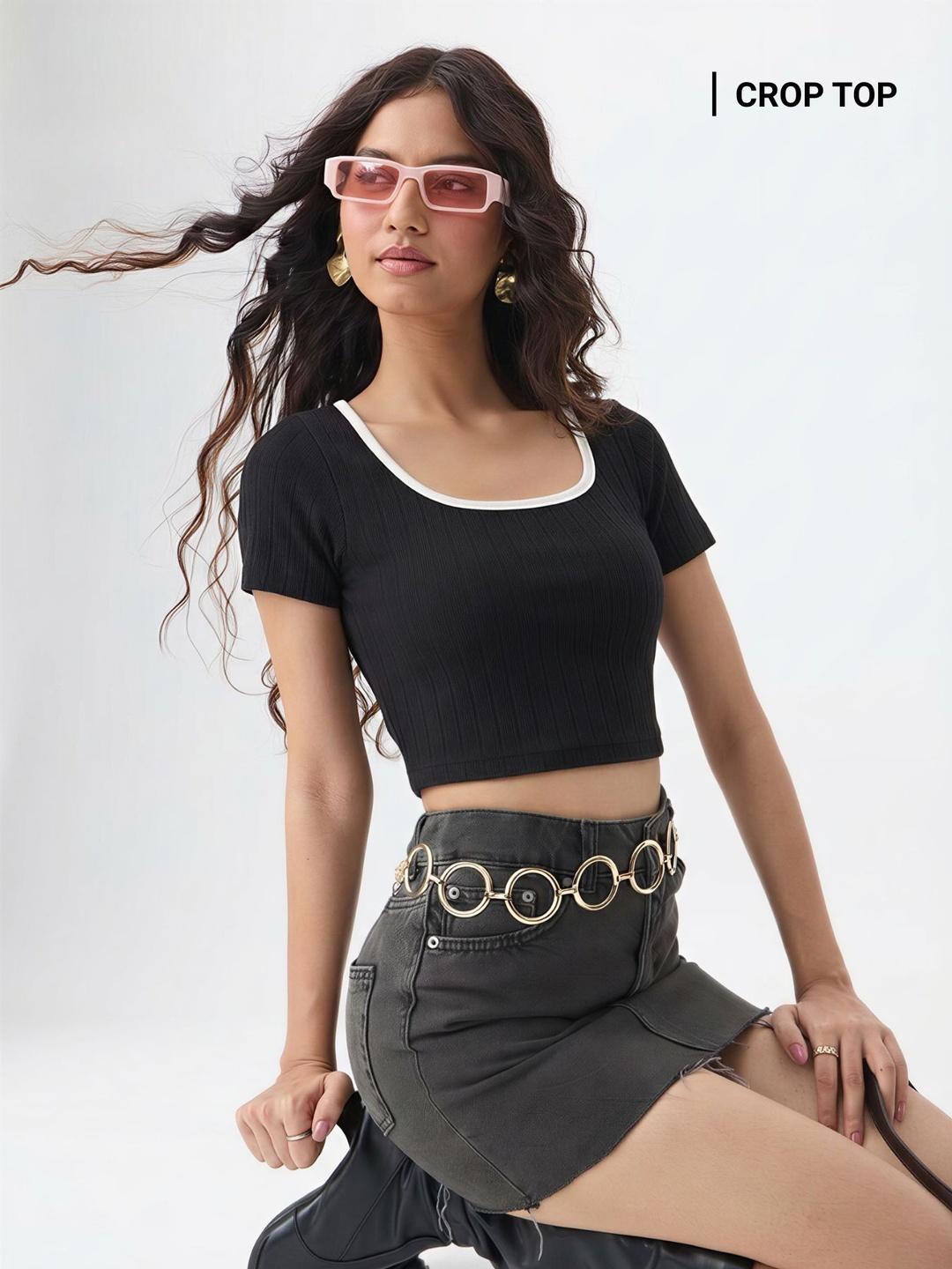 Buy TOXA Crop Top - Tops for Women 41725703 | Myntra