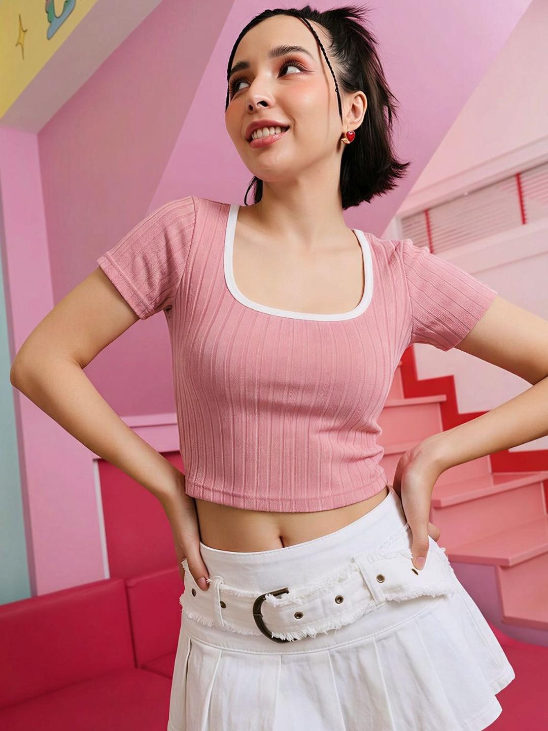 Buy TOXA Women Stylish Crop Top - Tops for Women 41725702 | Myntra
