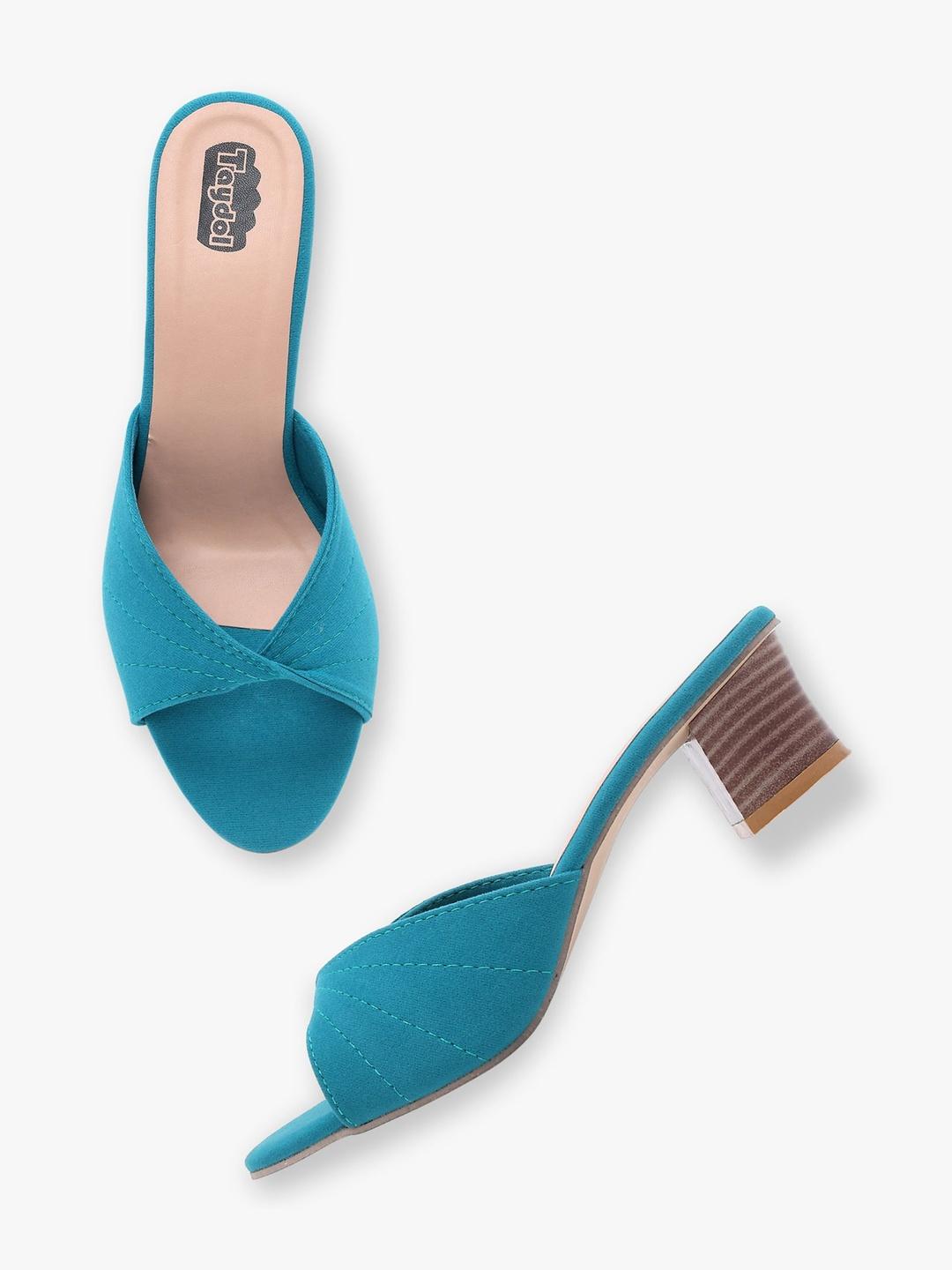 Buy TAYDOL Block Mules - Heels for Women 39961786 | Myntra