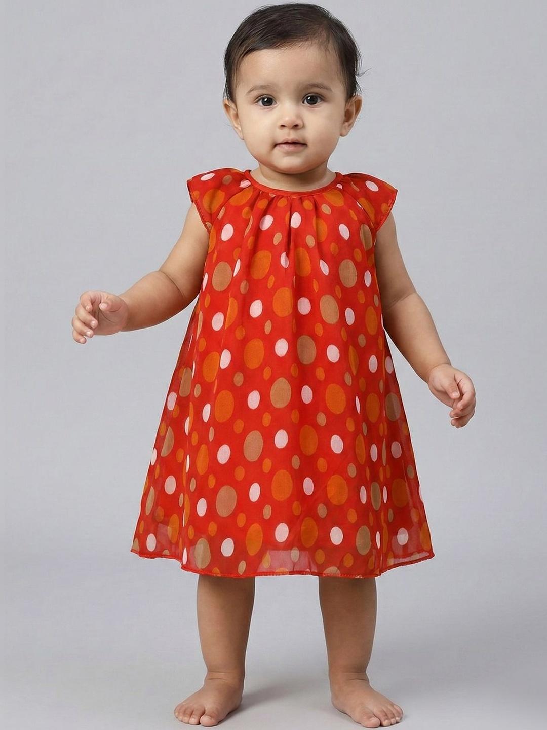 Buy Creative Kids Polka Print Dress - Dresses for Girls 39979420 | Myntra