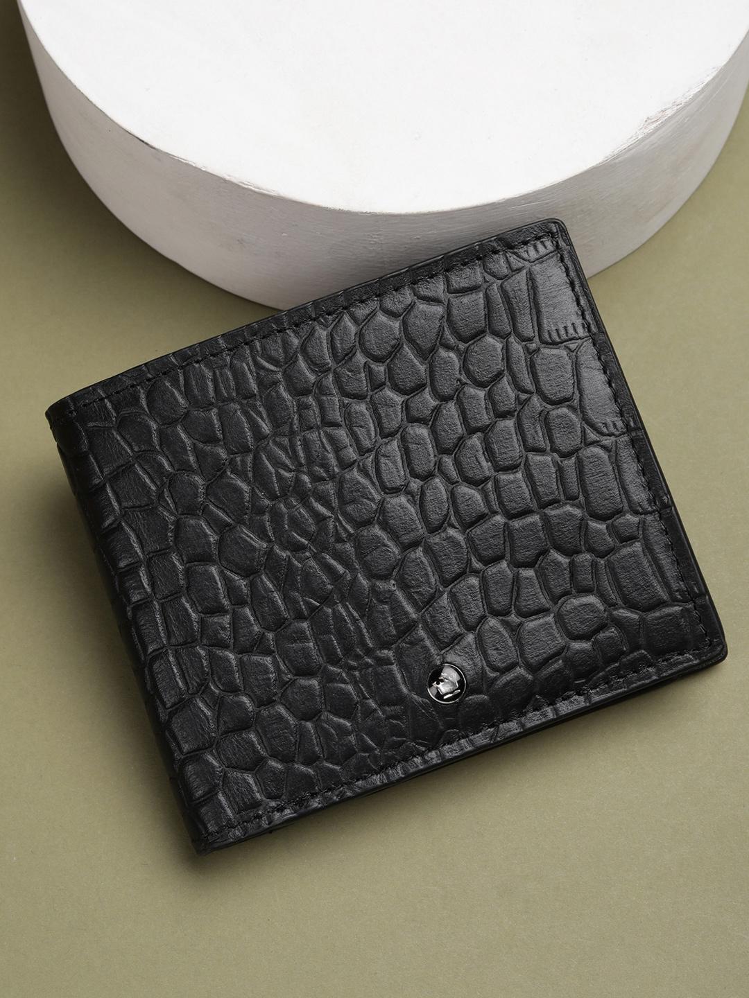 Buy Louis Philippe Men Leather Wallet With Coin Pocket & Full Length ...