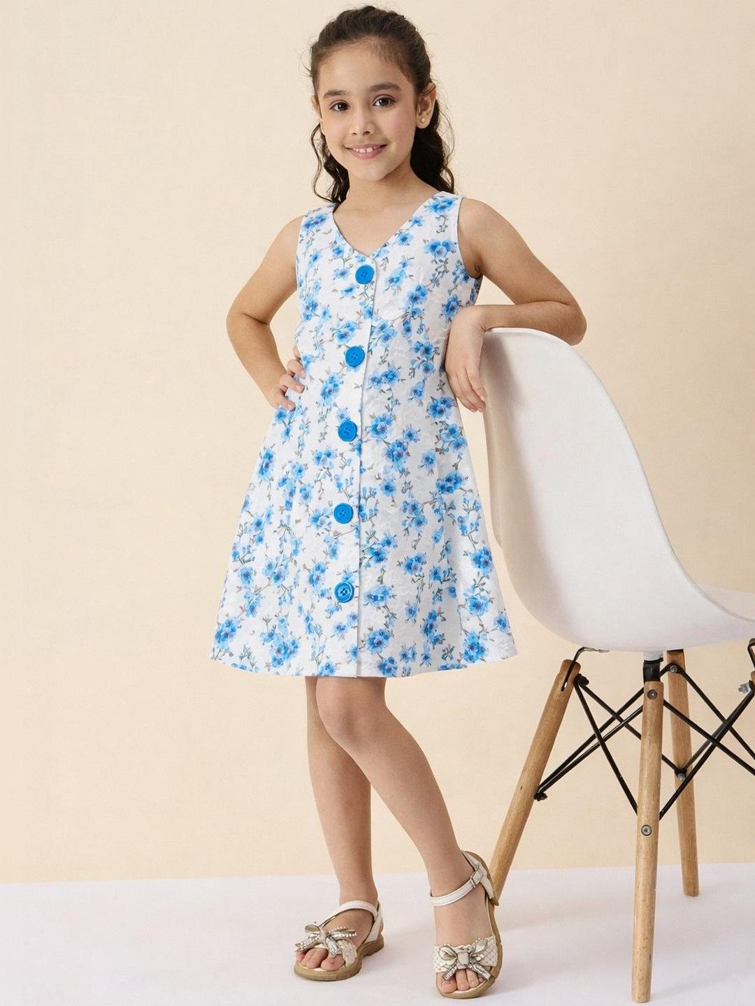 Buy Stylo Bug Floral Print A Line Dress - Dresses for Girls 39992166 ...