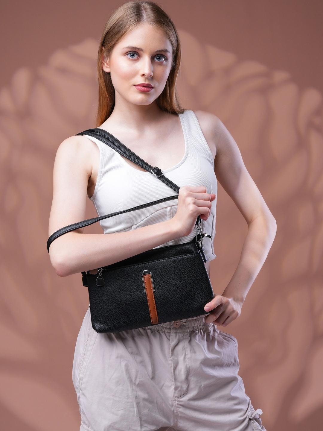 Buy VIOLA Textured Sling Bag - Handbags for Women 39974356 | Myntra