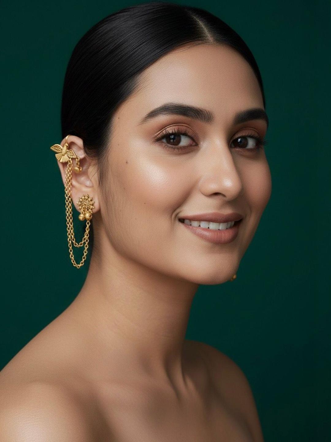 Buy DURATI Animal Shaped Ear Cuff Earrings - Earrings for Women ...