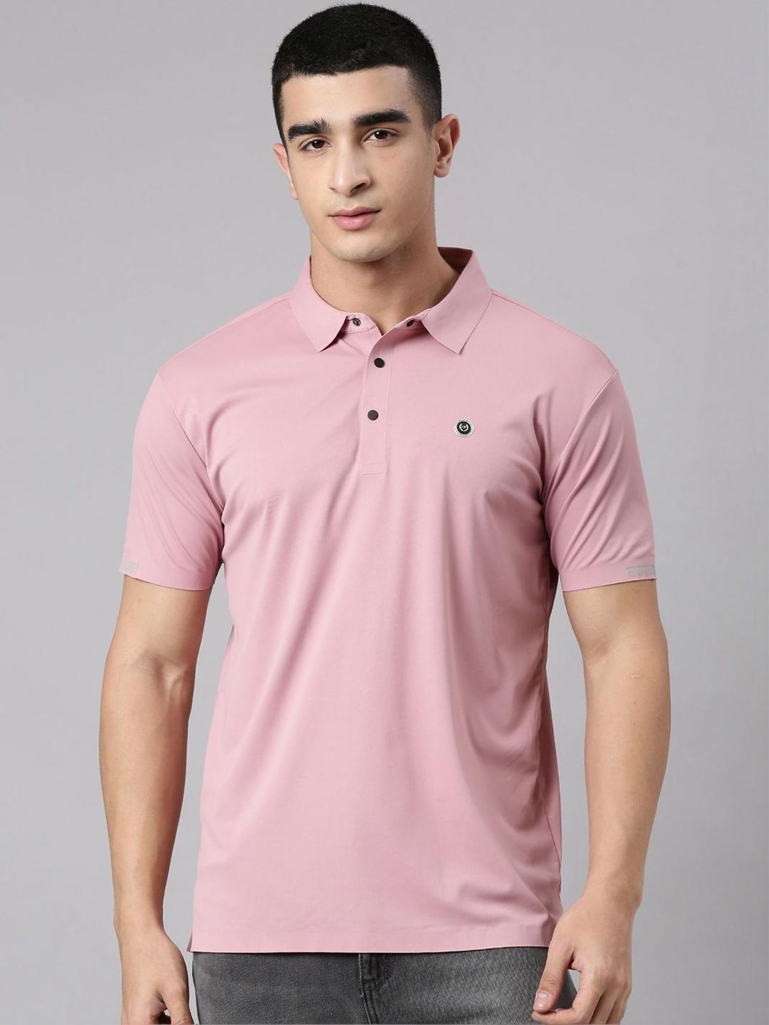 Buy Classic Polo Men Brand Logo Polo Collar Pockets Slim Fit T Shirt ...