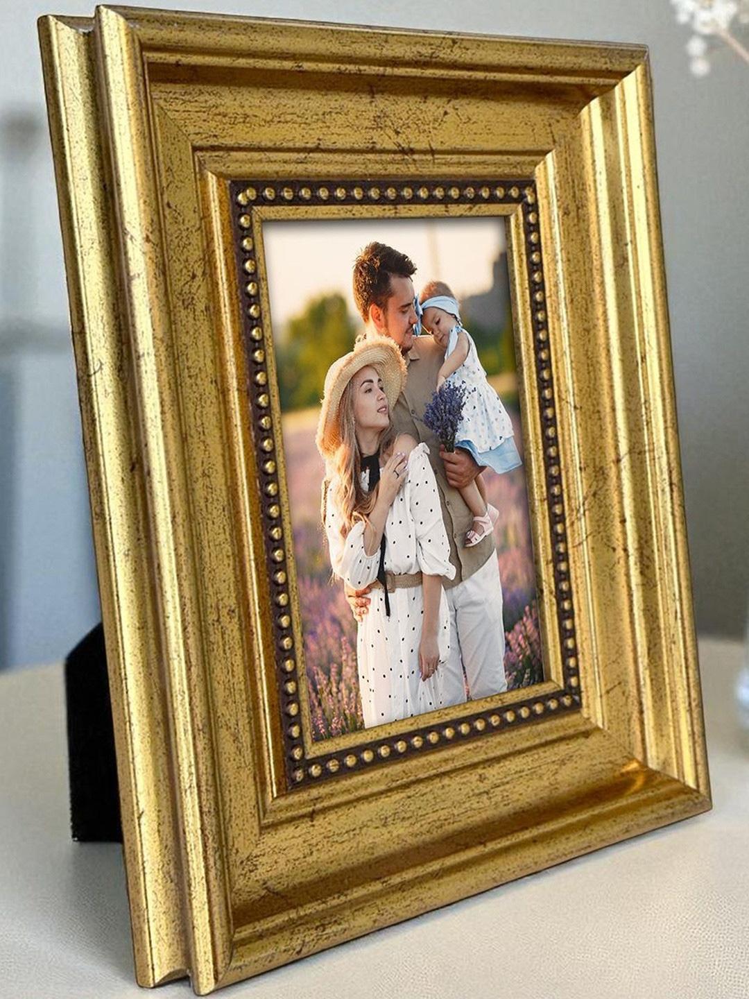 Buy Art Street Gold MDF Valentine Day Gift Vintage Style Table Photo ...