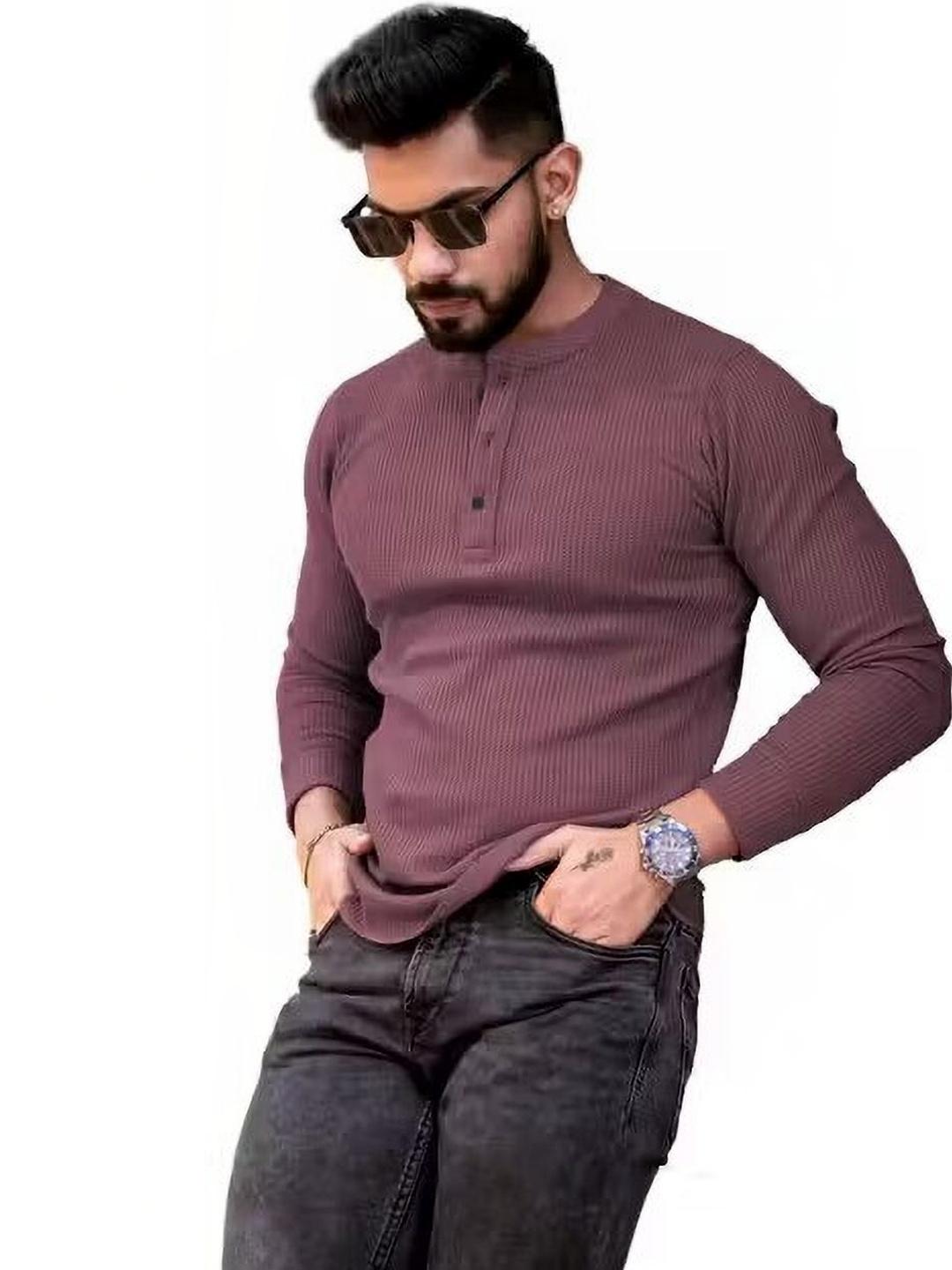 Buy Starvy Men Henley Neck T Shirt - Tshirts for Men 40380700 | Myntra