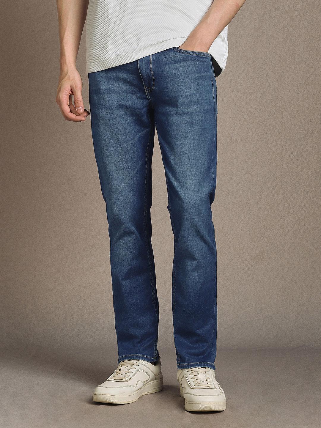 Buy Louis Philippe Men Slim Fit Stretch Fabric For Comfort Authentic ...