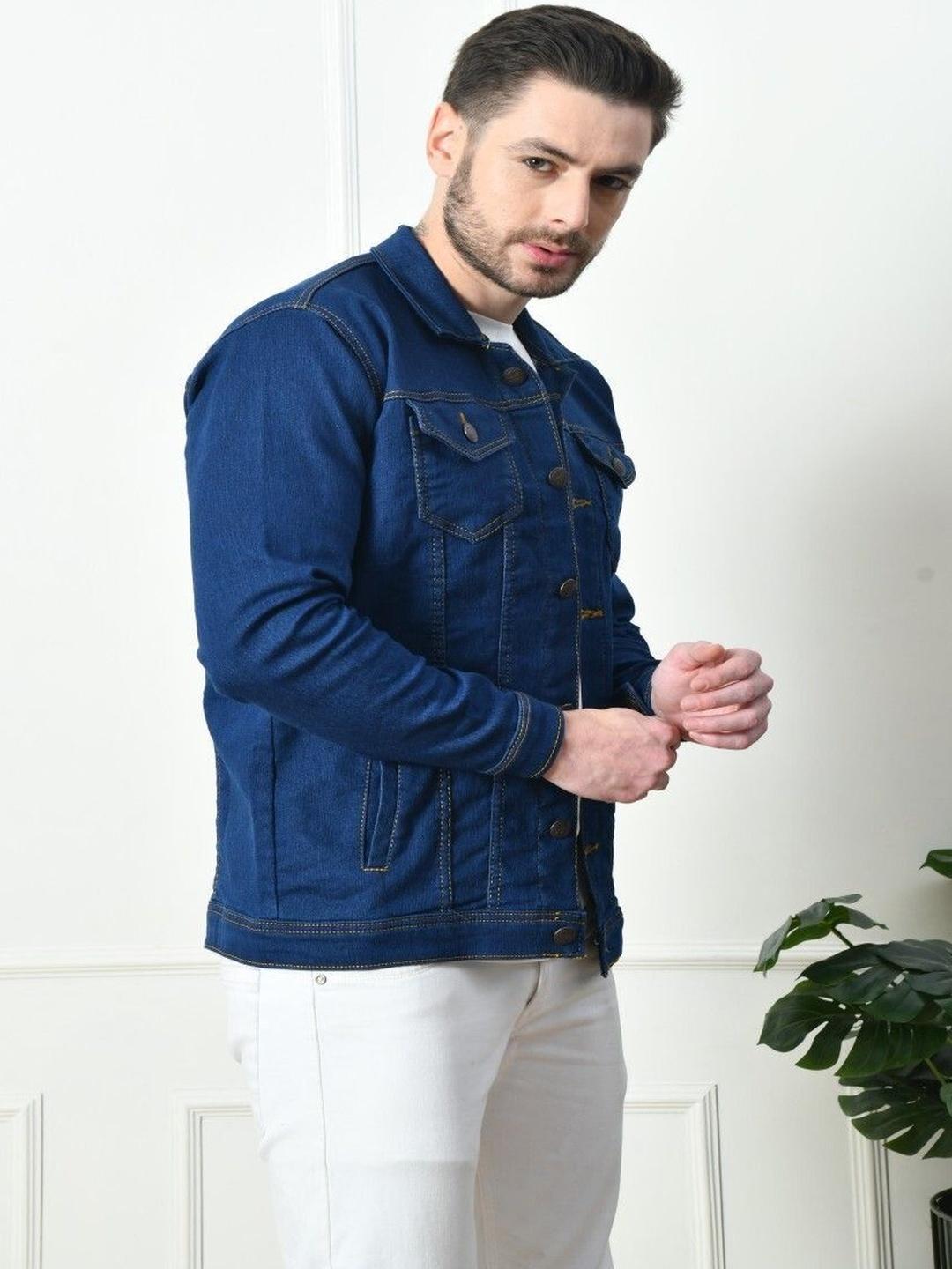 Buy Metronaut Men Lightweight Denim Jacket - Jackets for Men 39328406 ...