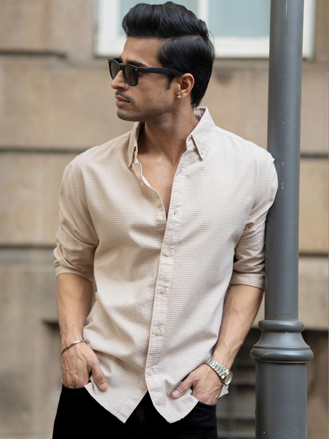 Buy Powerlook Men Checked Casual Shirt - Shirts for Men 39387850 | Myntra