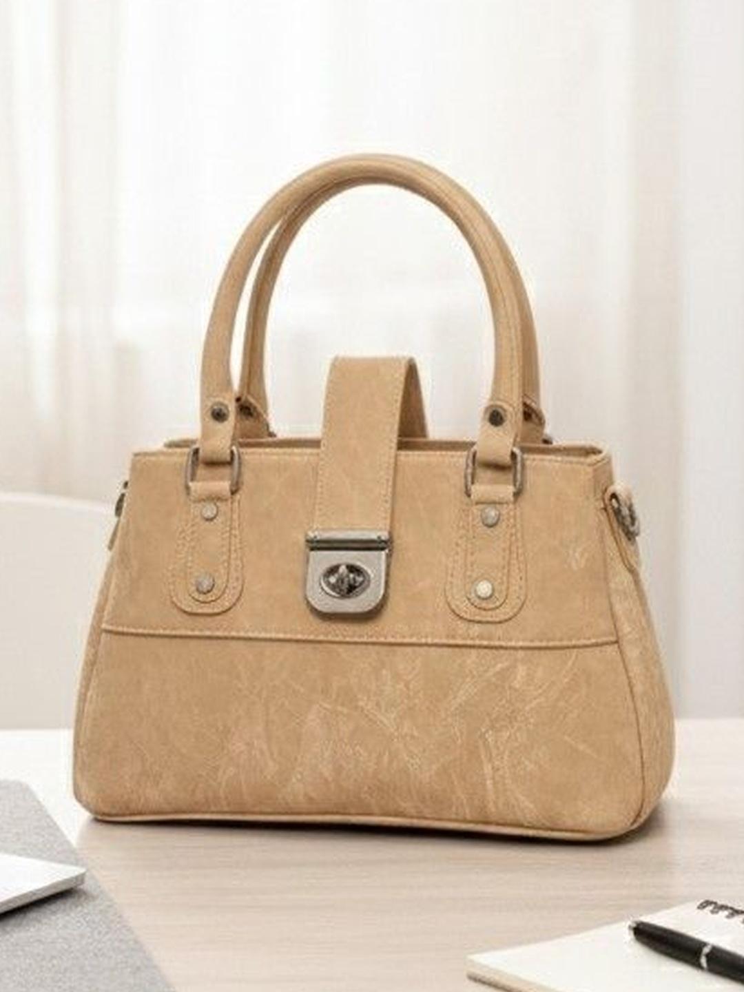 Buy Elecsera Textured Structured Handheld Bag - Handbags for Women ...