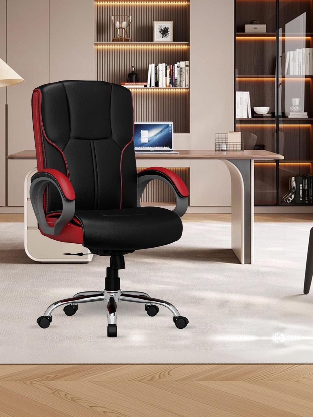 Buy FUGO Leatherette Study Arm Chair - Study Chair for Unisex 39414005 ...