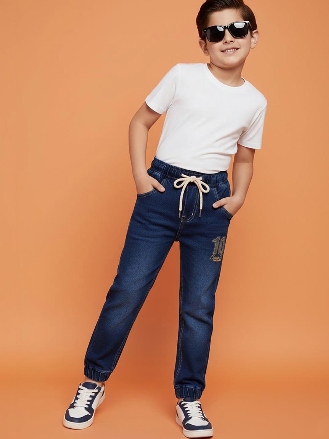 Buy JFR Boys Jogger Low Rise Light Fade Jeans - Jeans for Boys 39460084 ...