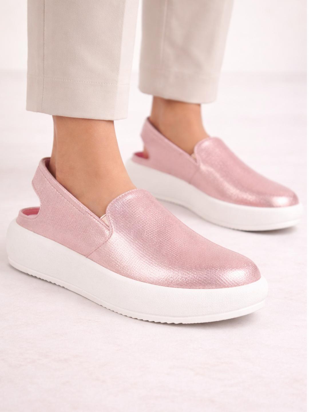 Buy FAUSTO Women Solid Height Enhancer Slip On Sneakers - Casual Shoes ...