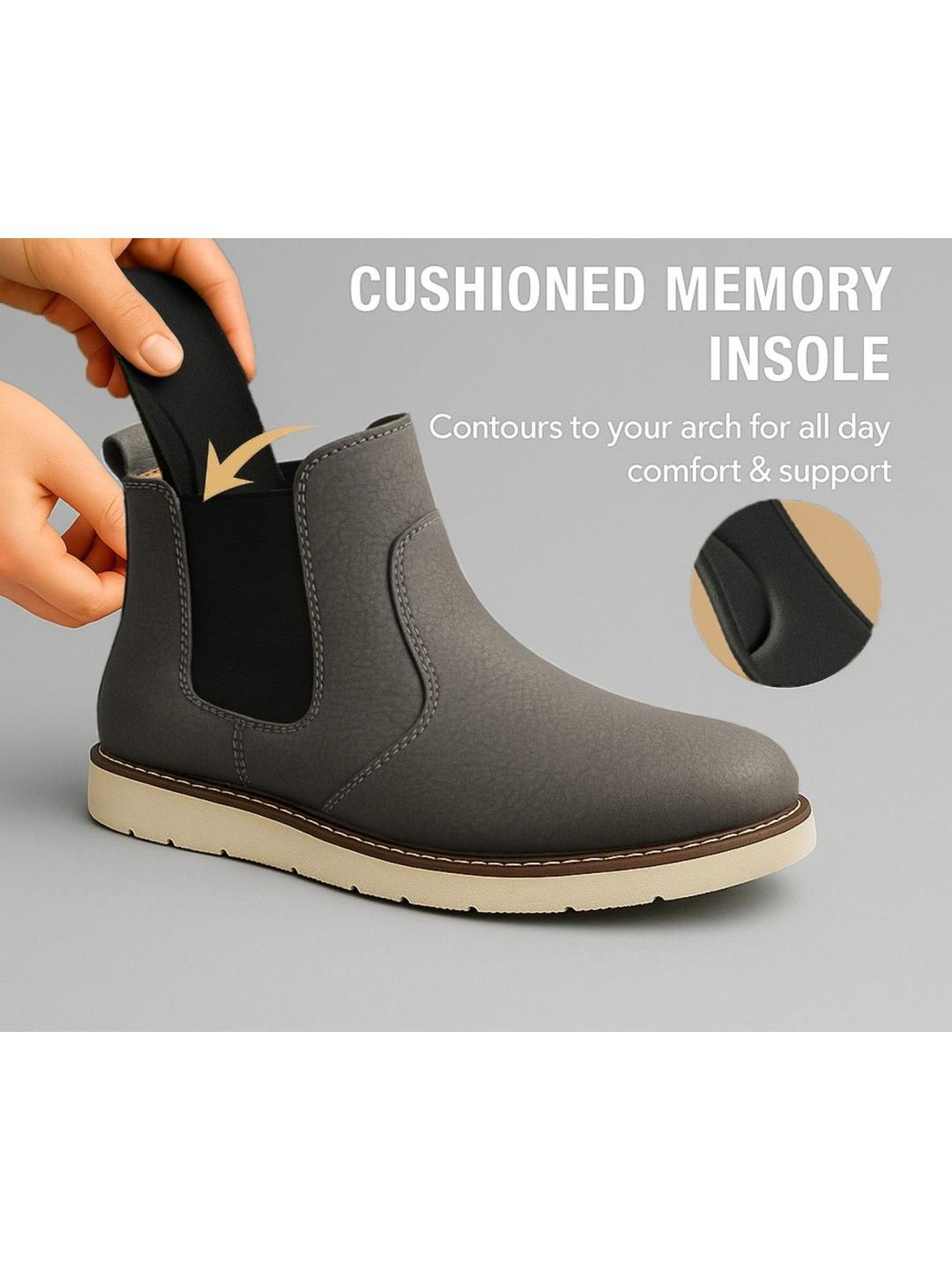 Buy INVICTUS Men Round Toe Chelsea Boots - Boots for Men 39487478 | Myntra