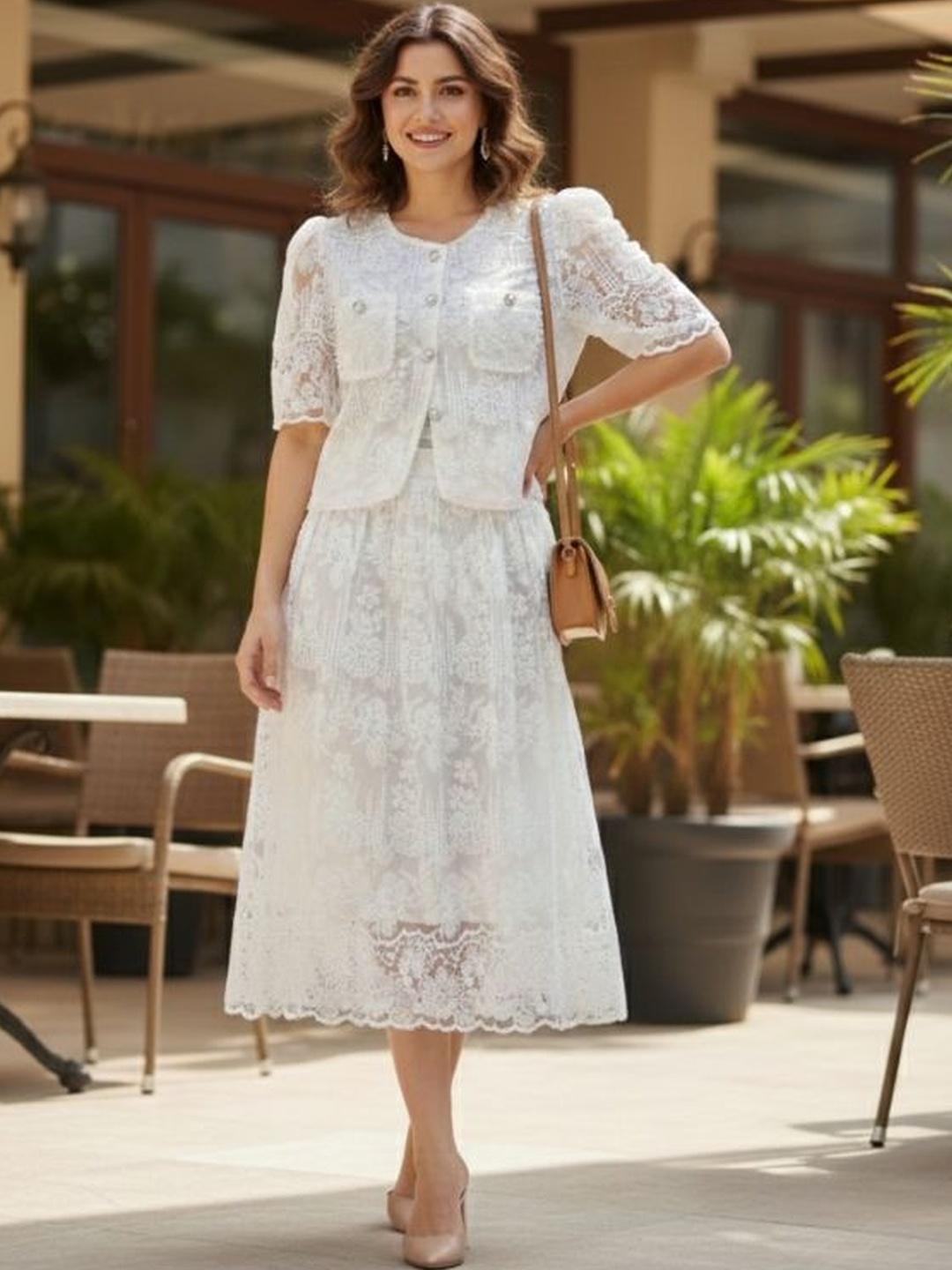 Buy MARC LOUIS Top With Skirt Co Ords - Co Ords for Women 39463331 | Myntra