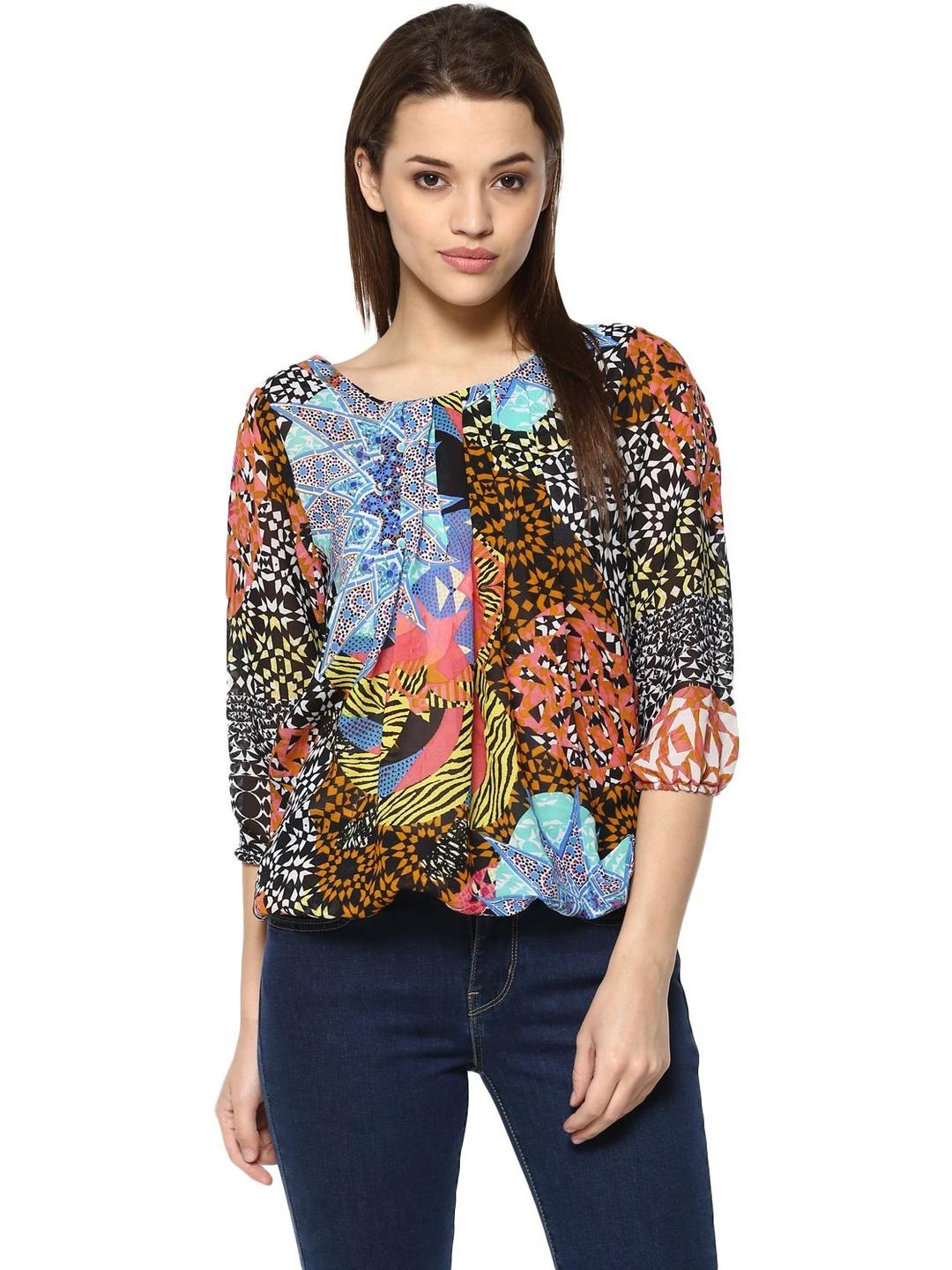 Buy DressBerry Print Top - Tops for Women 39461145 | Myntra