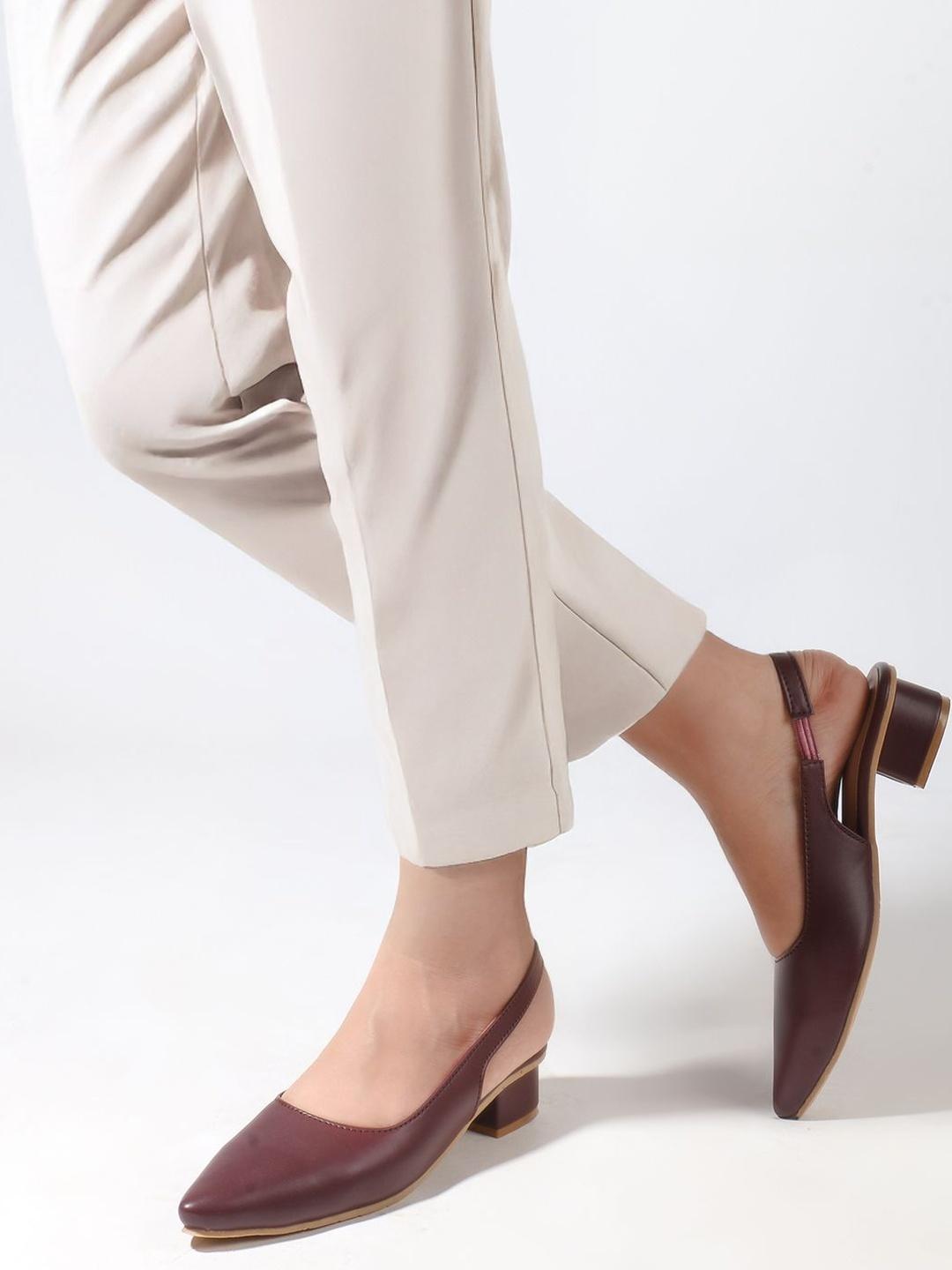 Buy TRIKSY Block Pumps - Heels for Women 39565602 | Myntra