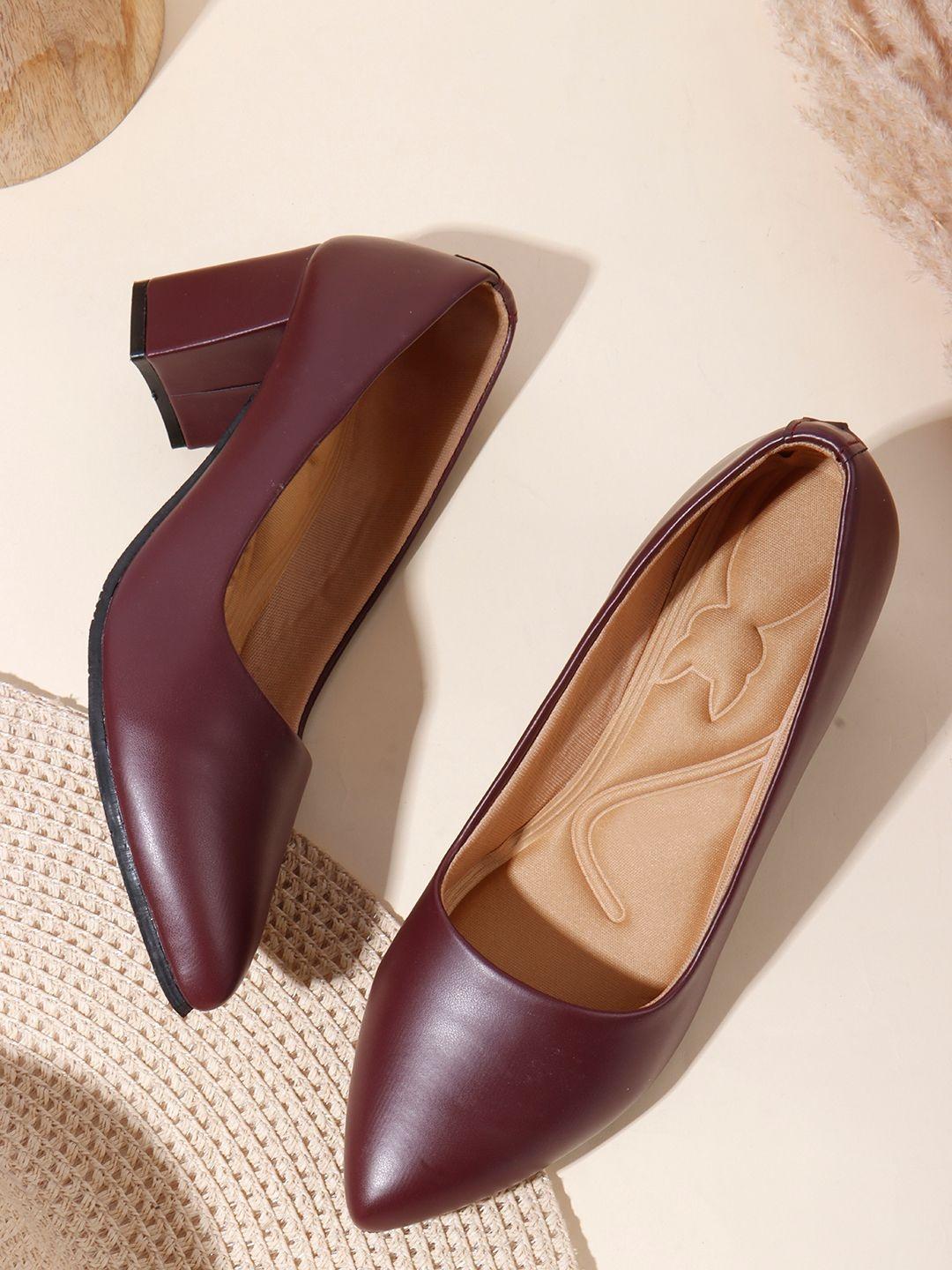 Buy TRIKSY Block Pumps - Heels for Women 39557294 | Myntra