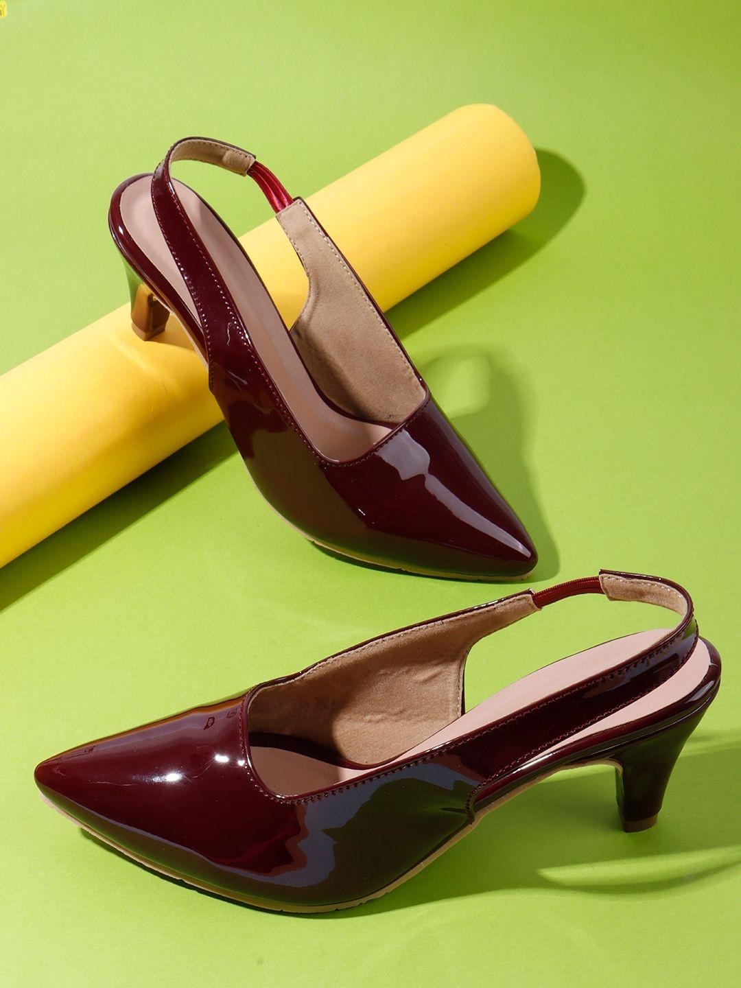 Buy TRIKSY Party Slim Heeled Pumps - Heels for Women 39557722 | Myntra