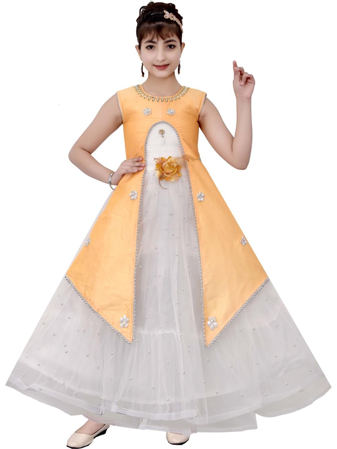 Buy TASDIK GARMENTS Floral Maxi Dress - Dresses for Girls 39616044 | Myntra
