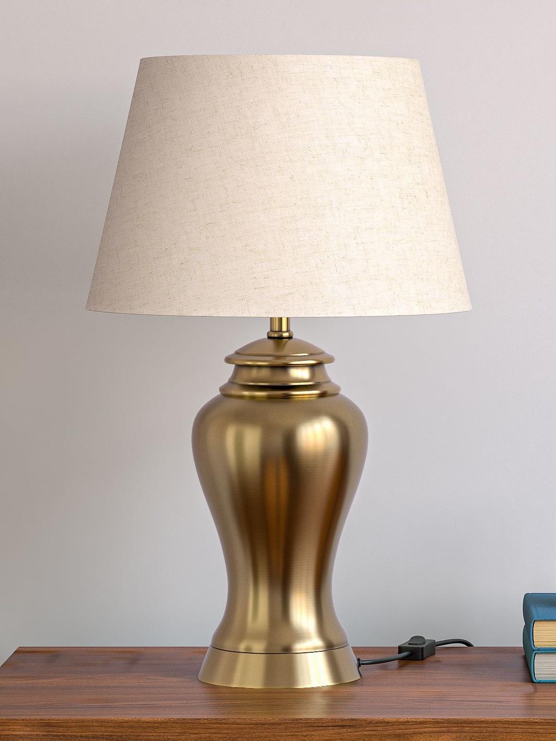 Buy Divine Trends Gold Toned Aluminium Contemporary Abstract Shaped ...