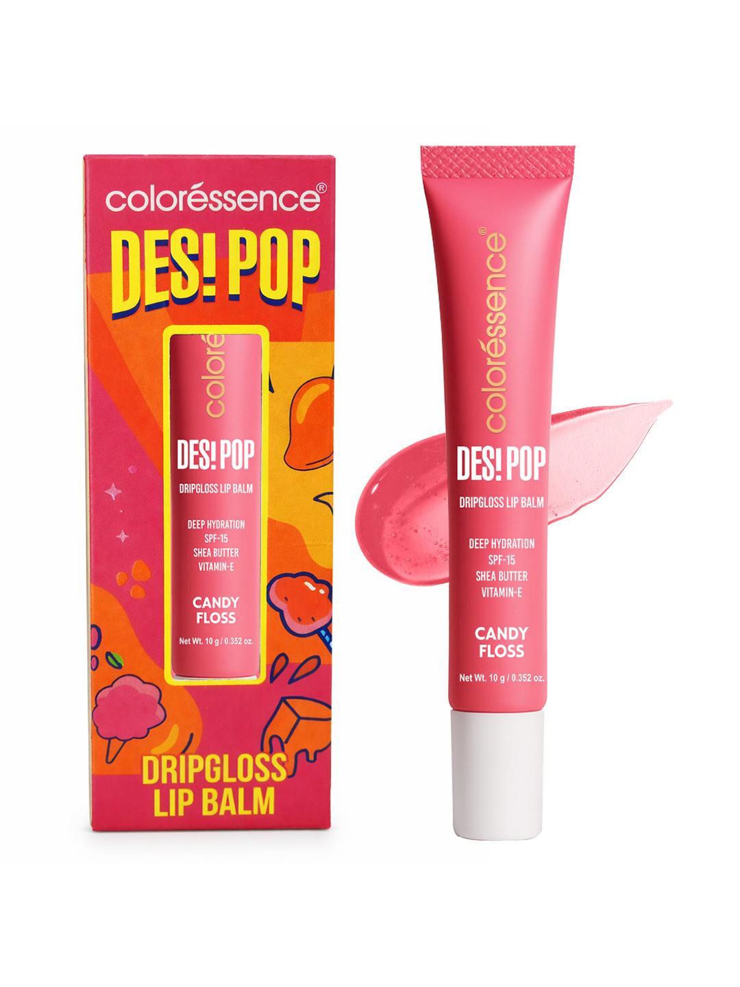 Buy Coloressence Desi Pop Drip Gloss Lip Balm SPF 15 10 G Candy Floss ...