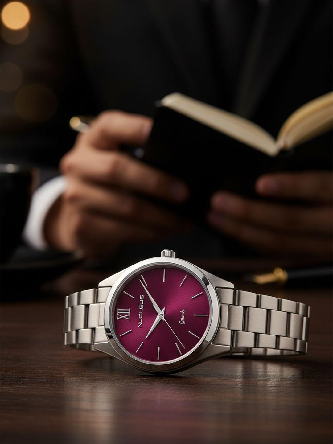 Buy Nucleus Women Magenta Analogue Watch NMKSSSBR - Watches for Women ...