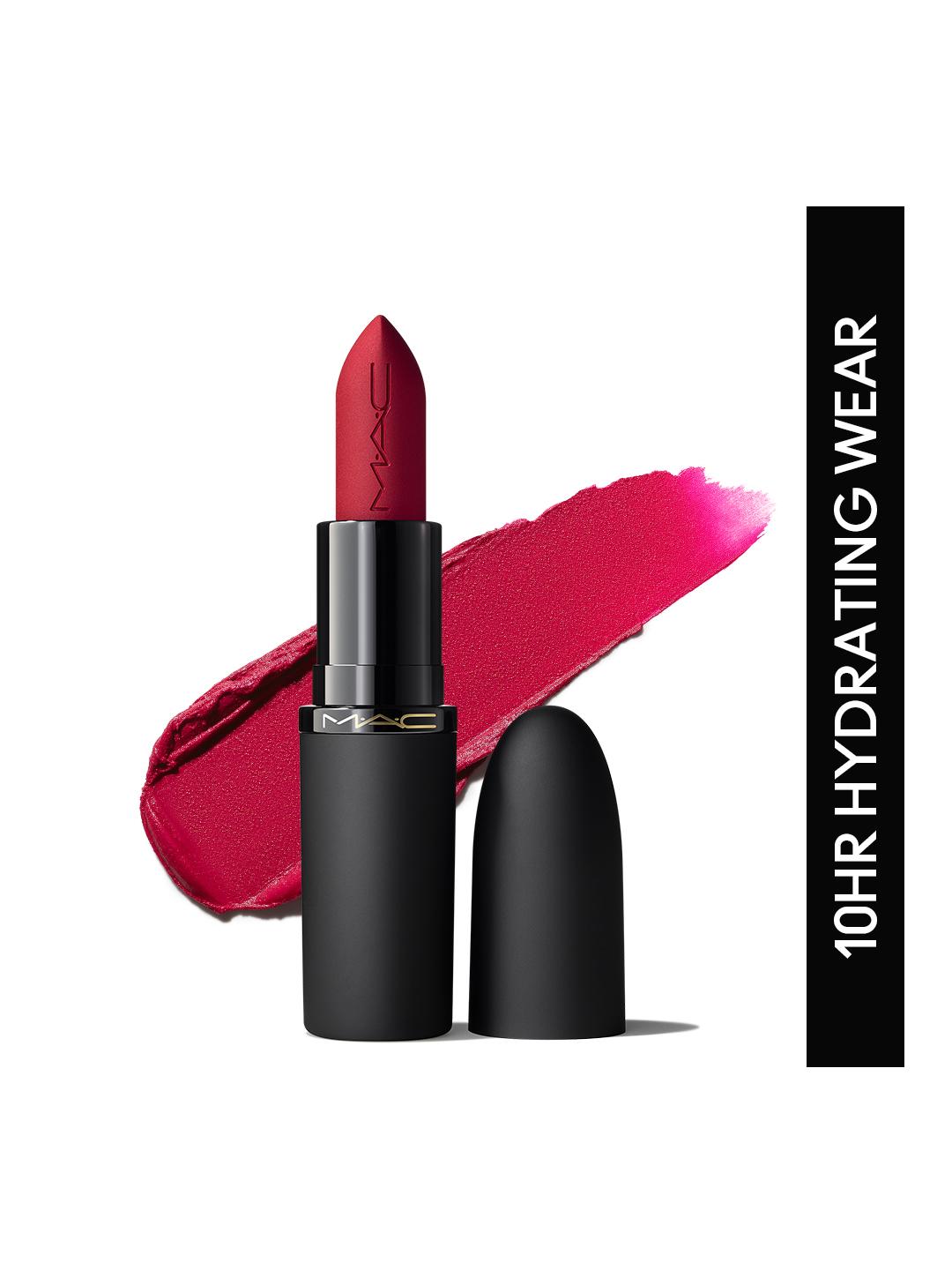Buy M.A.C Powder Kiss Hazy Matte Lipstick Twenty Fun - Lipstick for ...