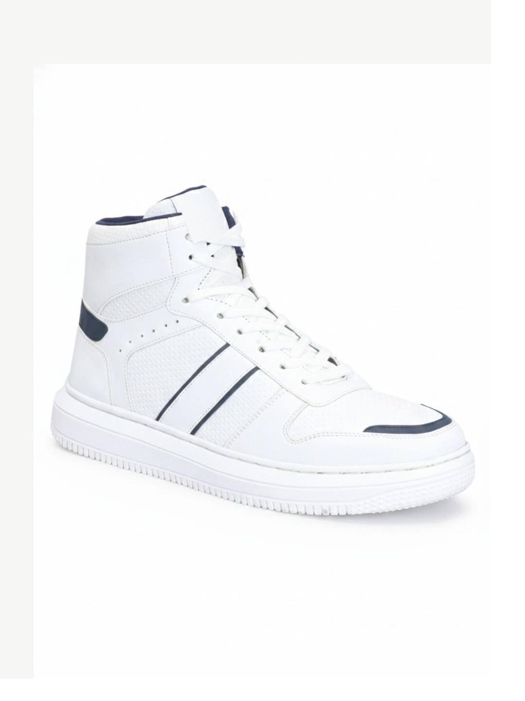Buy HERE&NOW Men Colourblocked High Top Sneakers - Casual Shoes for Men ...