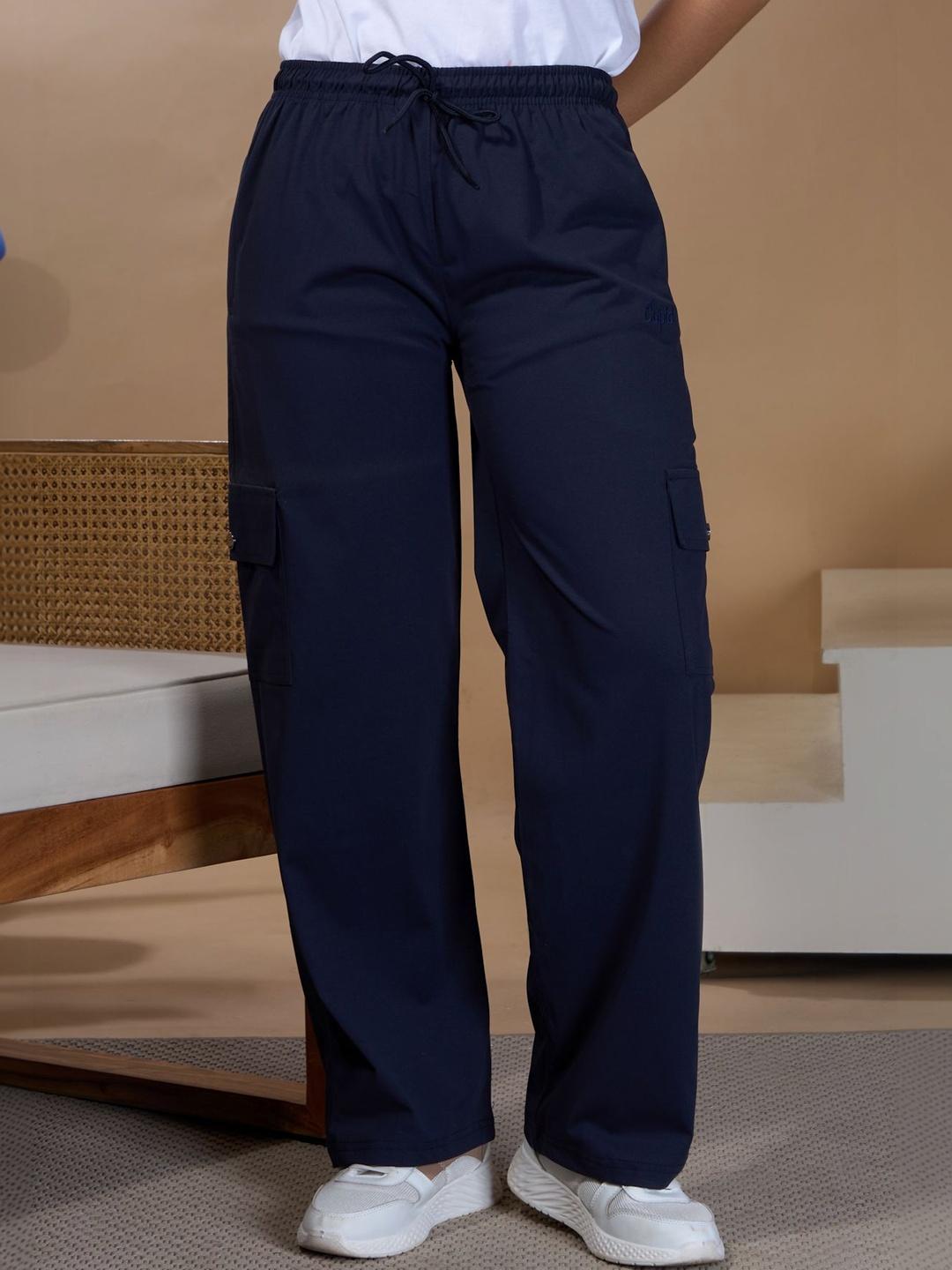 Buy CUPID Women Straight Fit Cargo - Track Pants for Women 39686662 ...