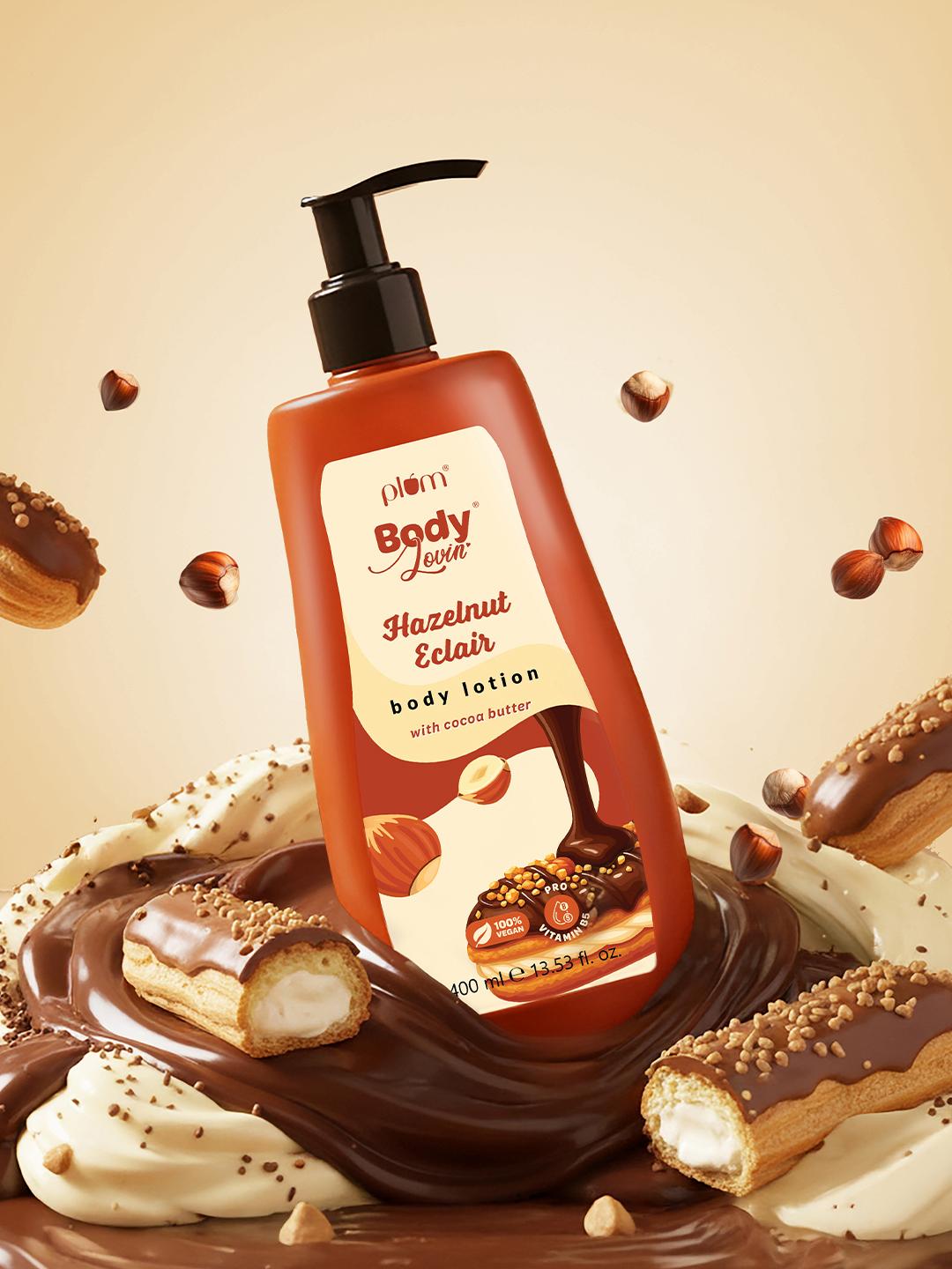 Buy Plum BodyLovin' Hazelnut Eclair Body Lotion For Hydration 400 Ml ...