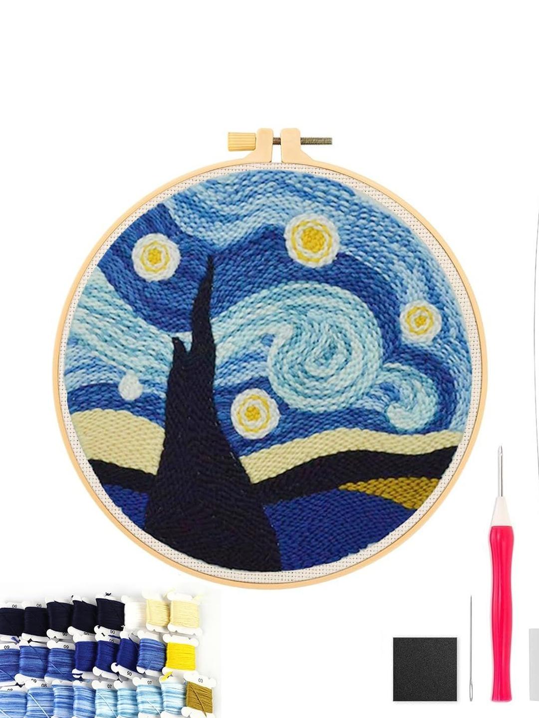 Buy Palay Crochet Starry Night DIY Art Kit - Art And Craft for Unisex ...