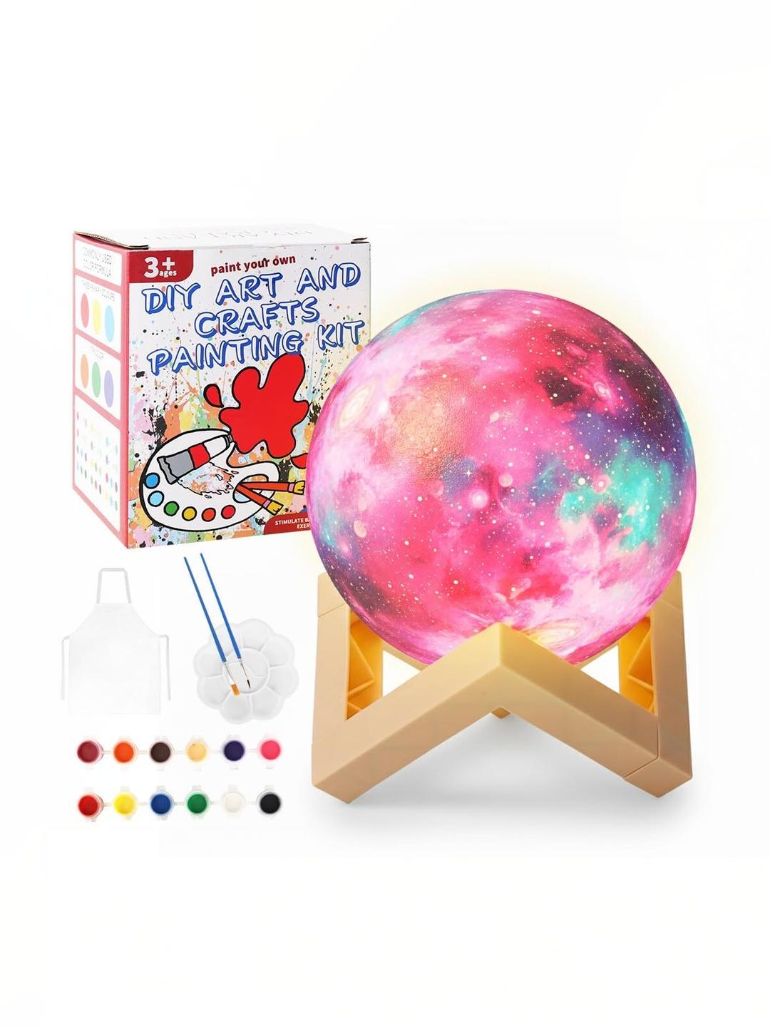 Buy Palay DIY LED Moon Light Lamp Kit - Art And Craft for Unisex ...